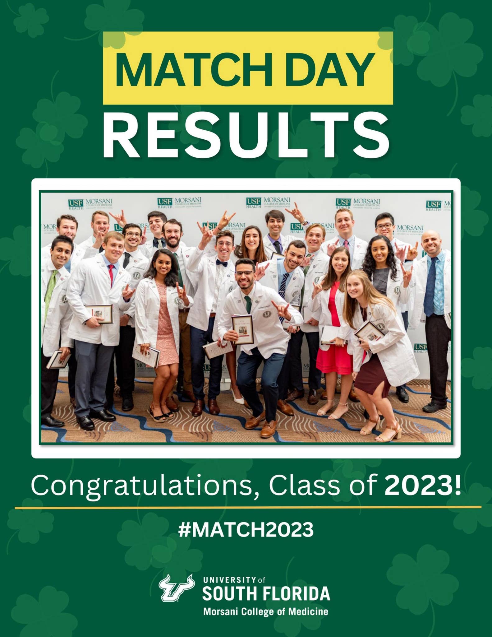 2023 Match Day Results by USF-DME - Issuu