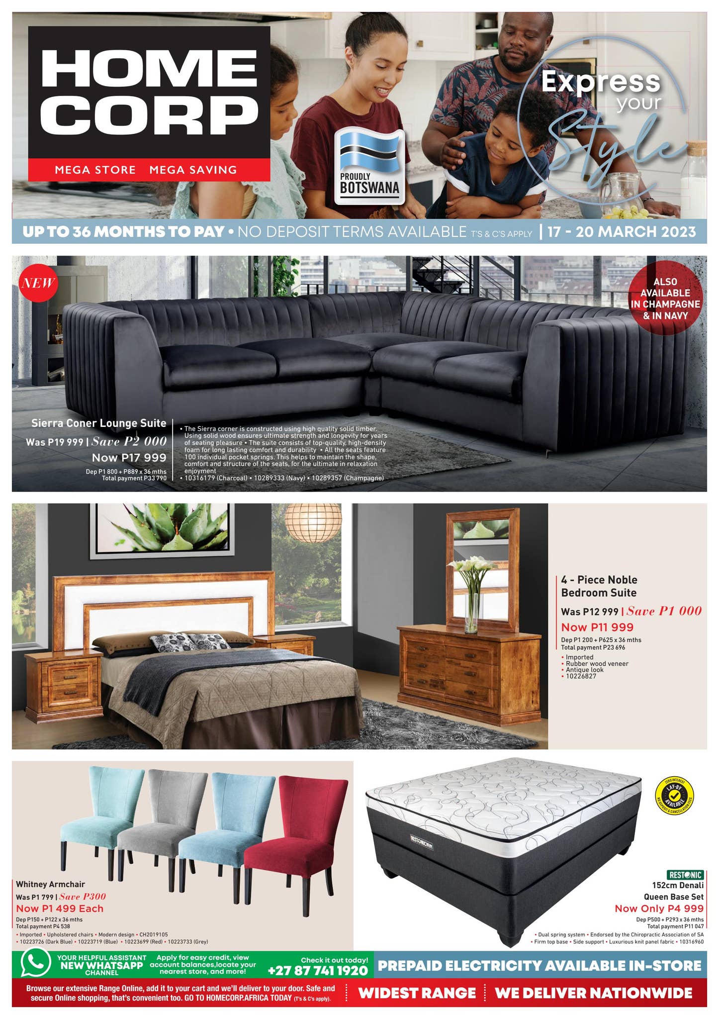 Home Corp Botswana - Furniture - 17-20 March 2023 by Chatterbox Digital - Issuu