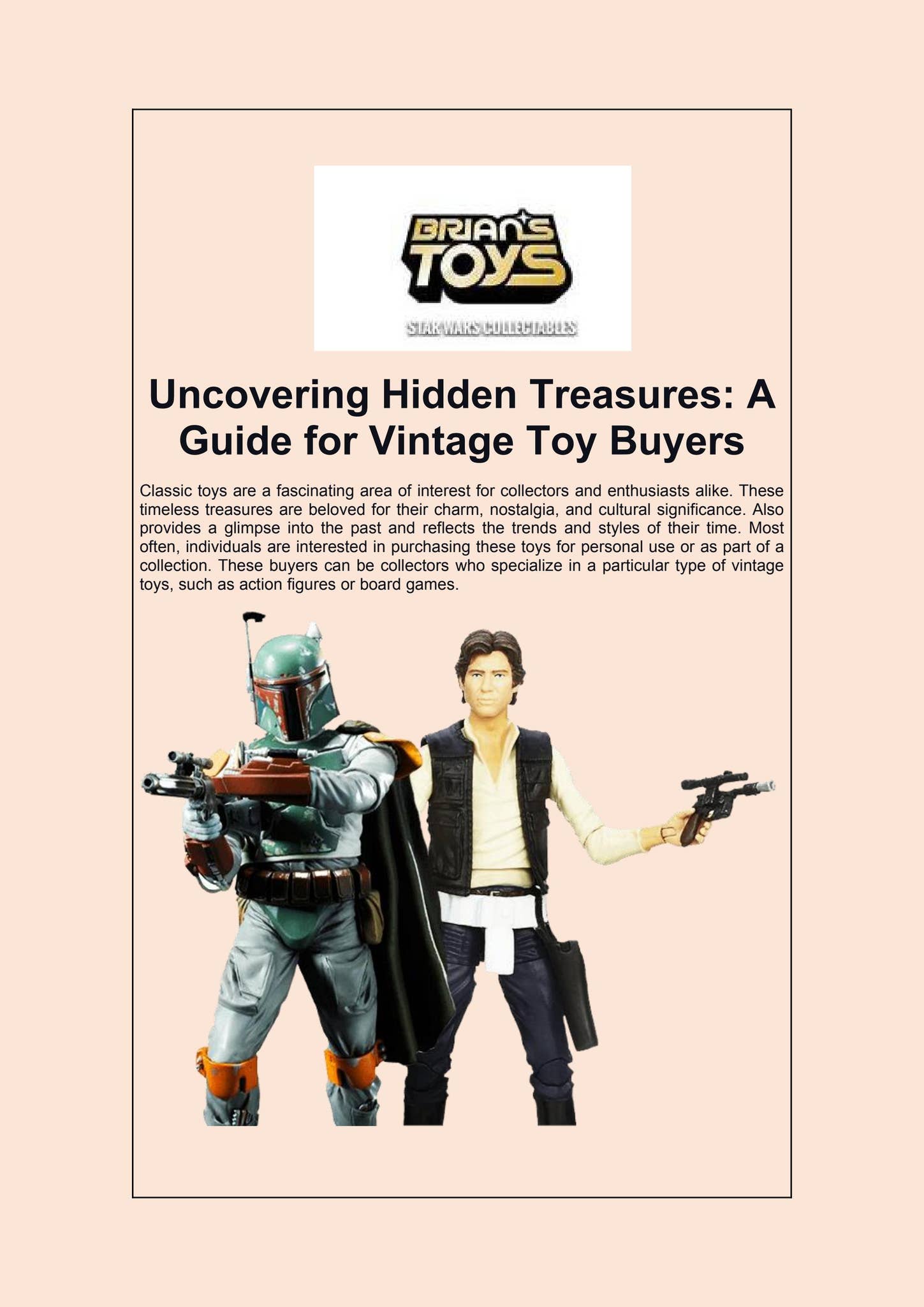 Uncovering Hidden Treasures: A Guide for Vintage Toy Buyers by Brian's ...