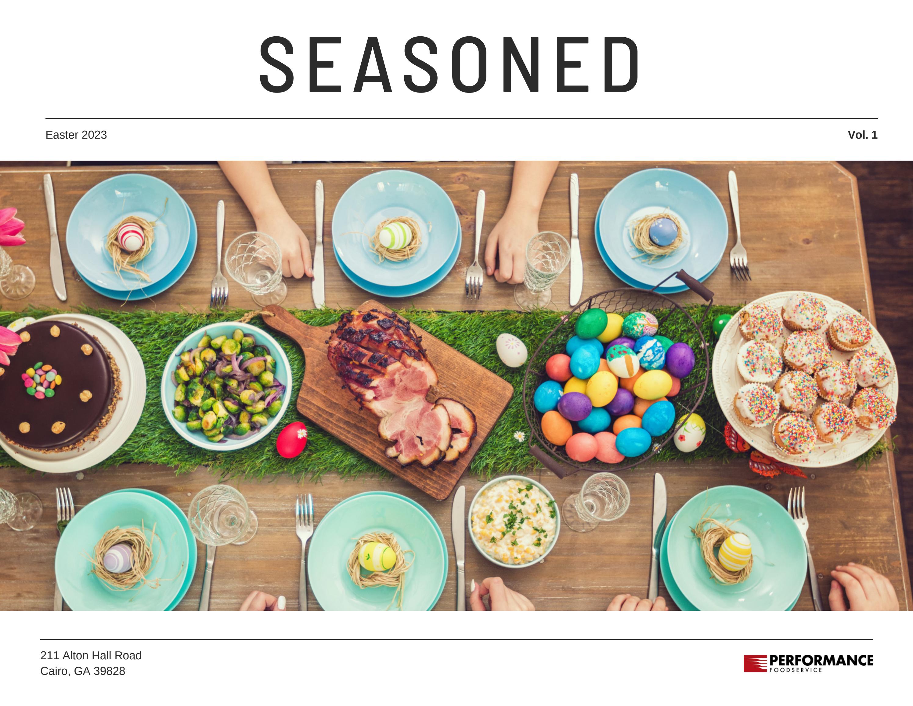 Easter 2023│Seasoned│PFS Powell by Performance Foodservice - Issuu
