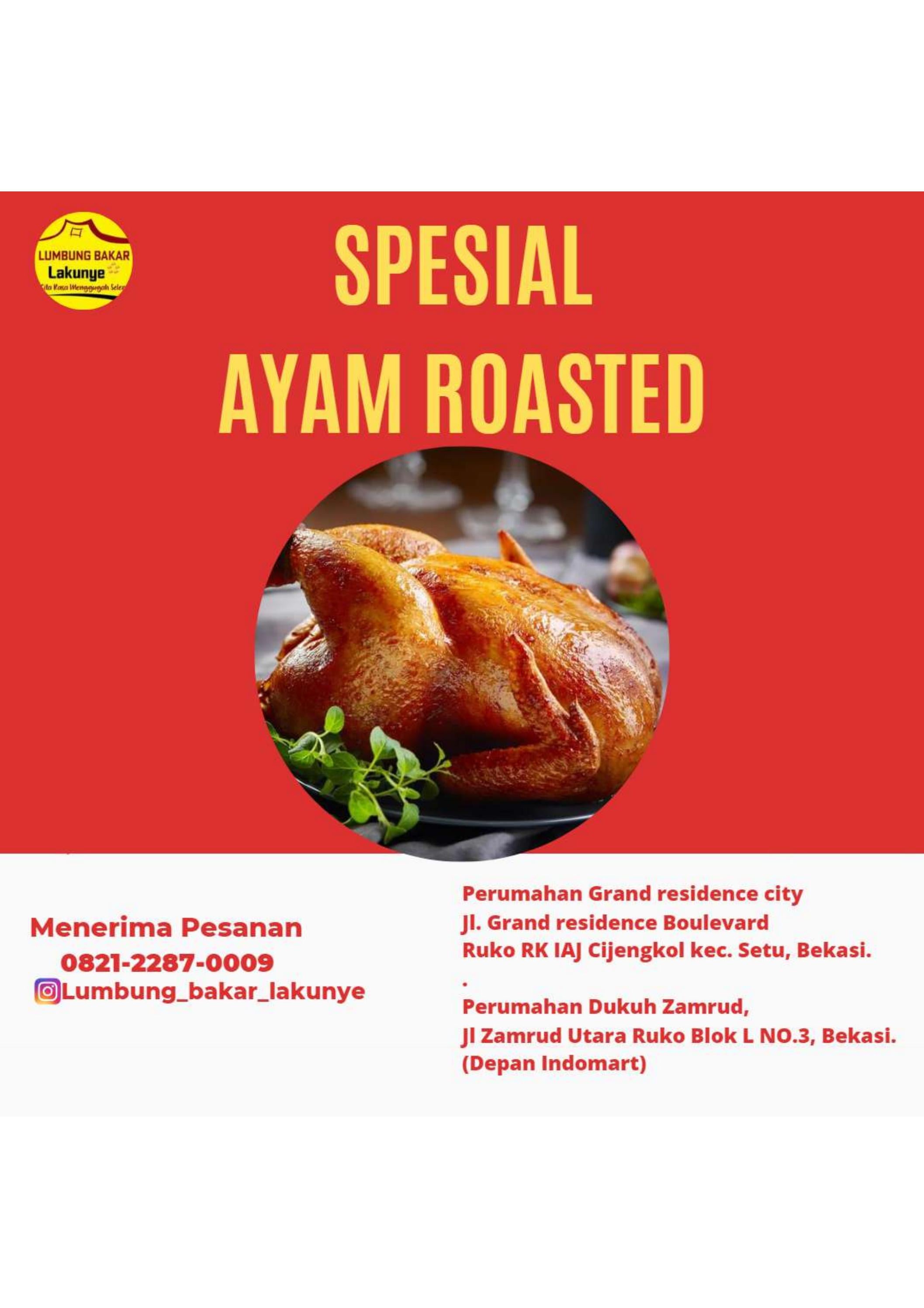 MANTAP, CALL 0821-2287-0009, CHICKEN ROASTED VIRAL by Ayam Panggang ...