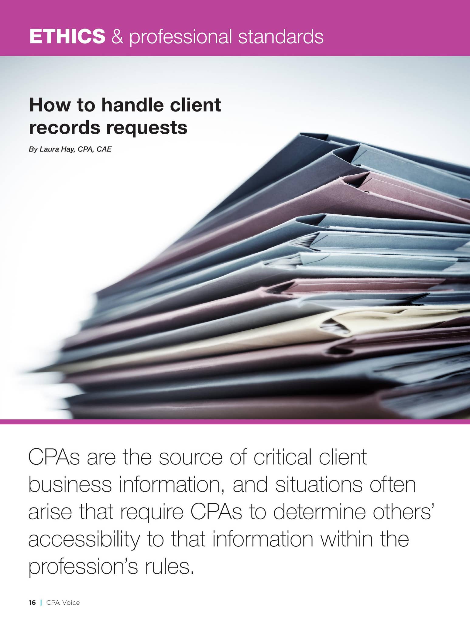 CPA Voice - March/April 2023 by CPA Voice - Issuu