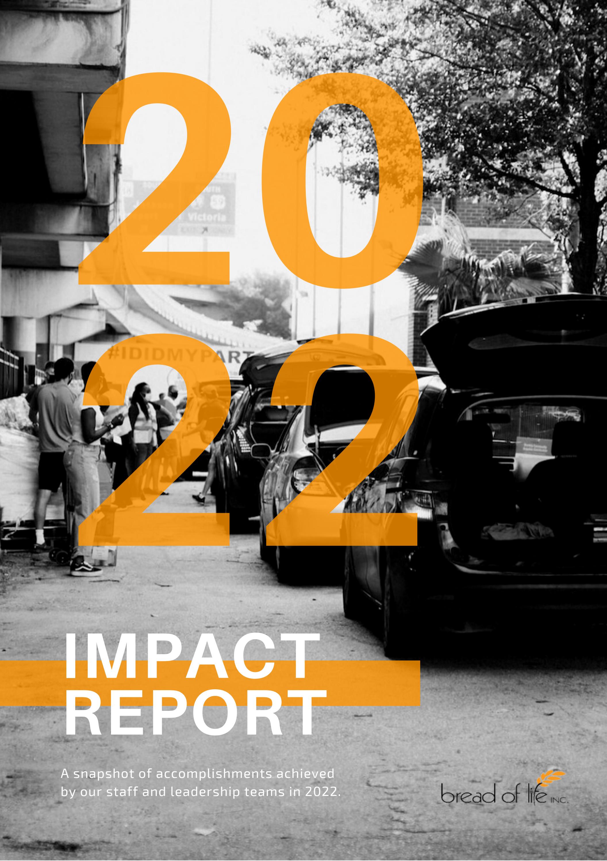 Bread Of Life Inc. 2022 Impact Report by breadoflifeinc. - Issuu