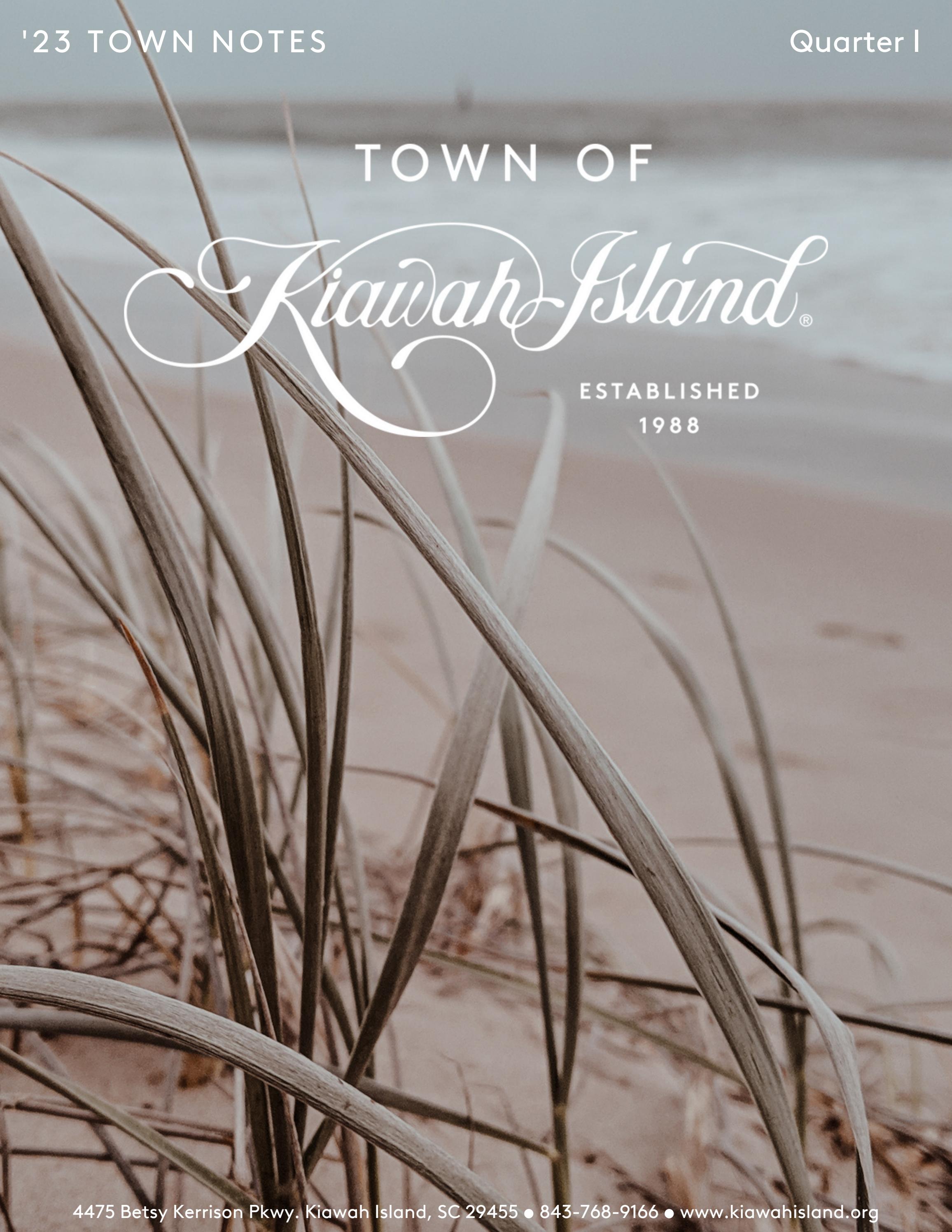 2023 Town Notes Quarter 1 by Town of Kiawah Island - Issuu