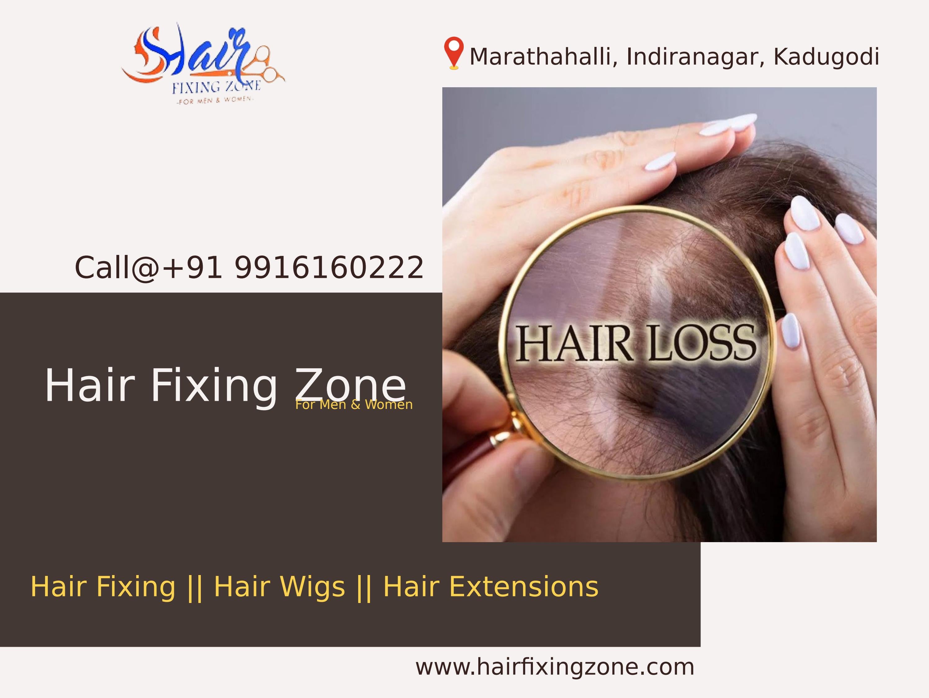 Step by Step Process of Non-surgical hair replacement by hairfixingz ...