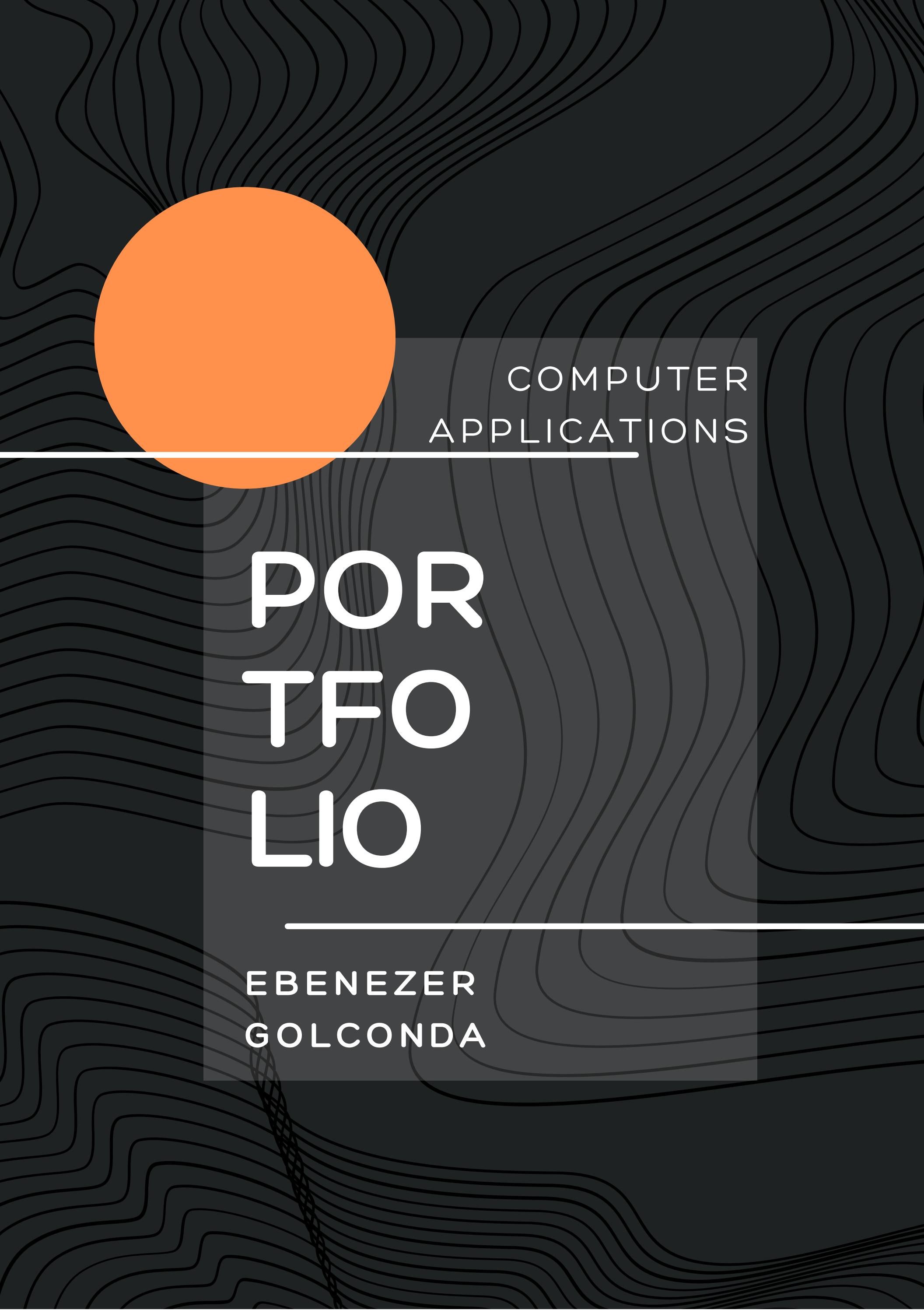 Ebenezer's portfolio by Ebenezer Golconda - Issuu