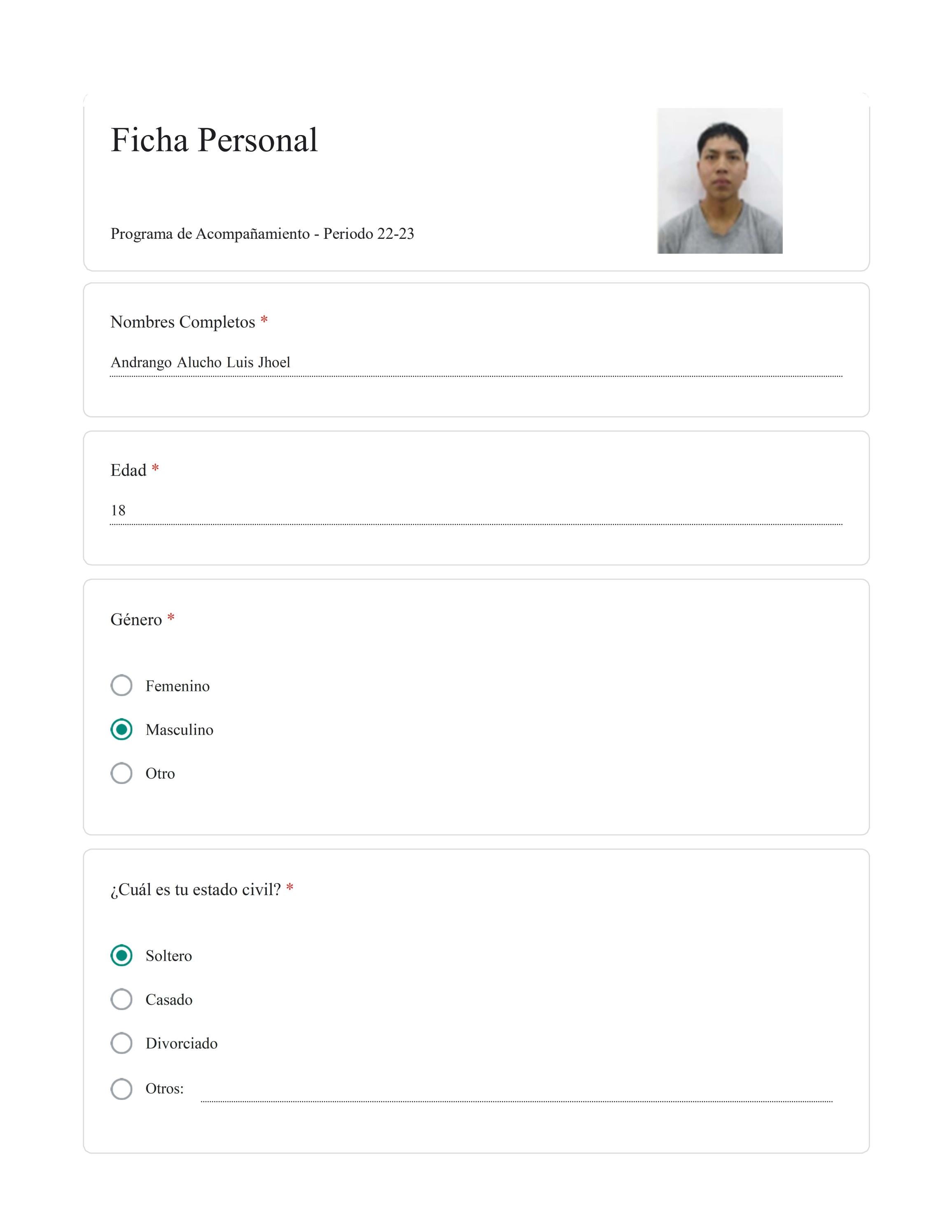 Ficha por estudiante ITSCO by Mueble& facil - Issuu