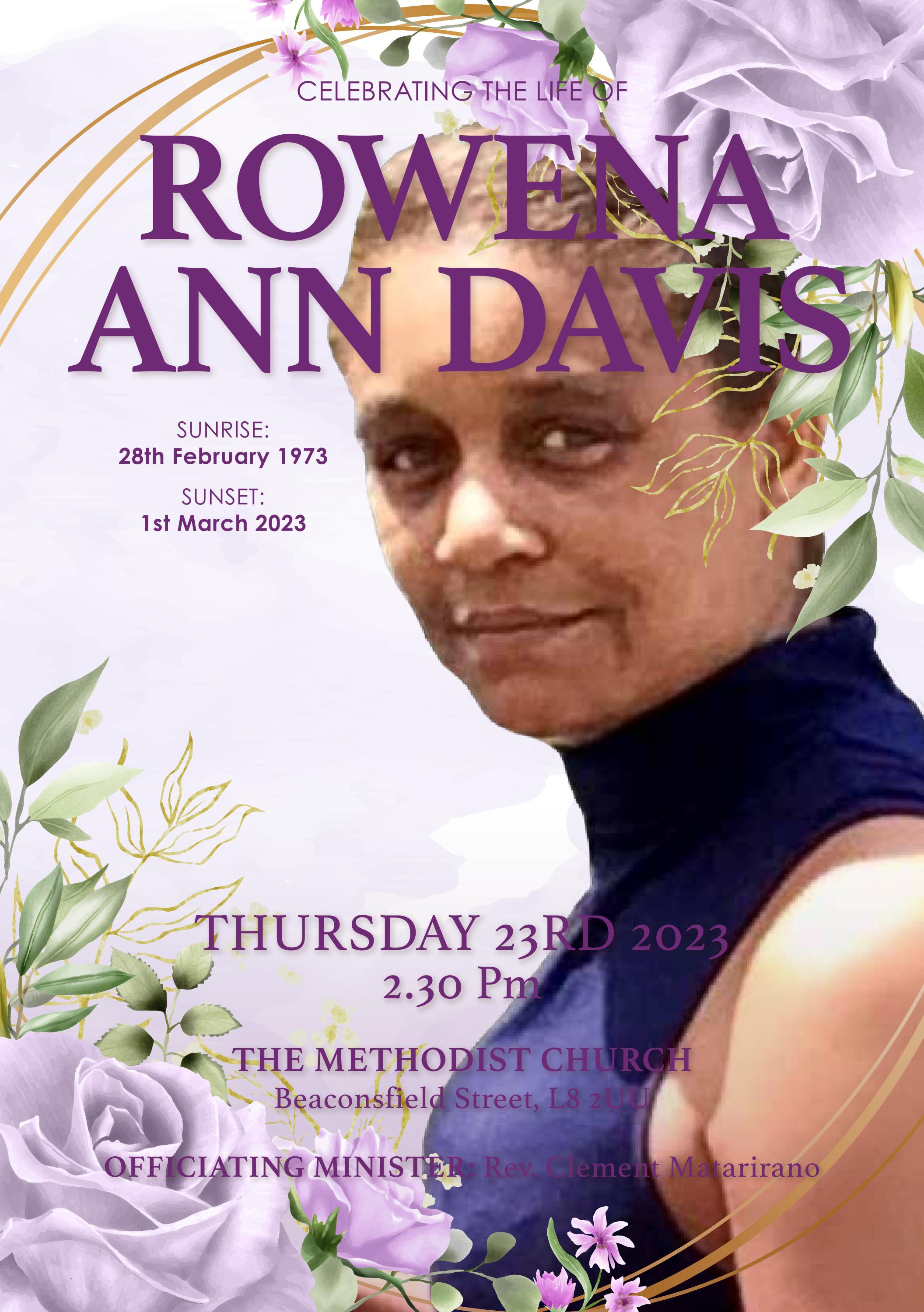 Rowena Davis_Final Print by Emma C - Issuu