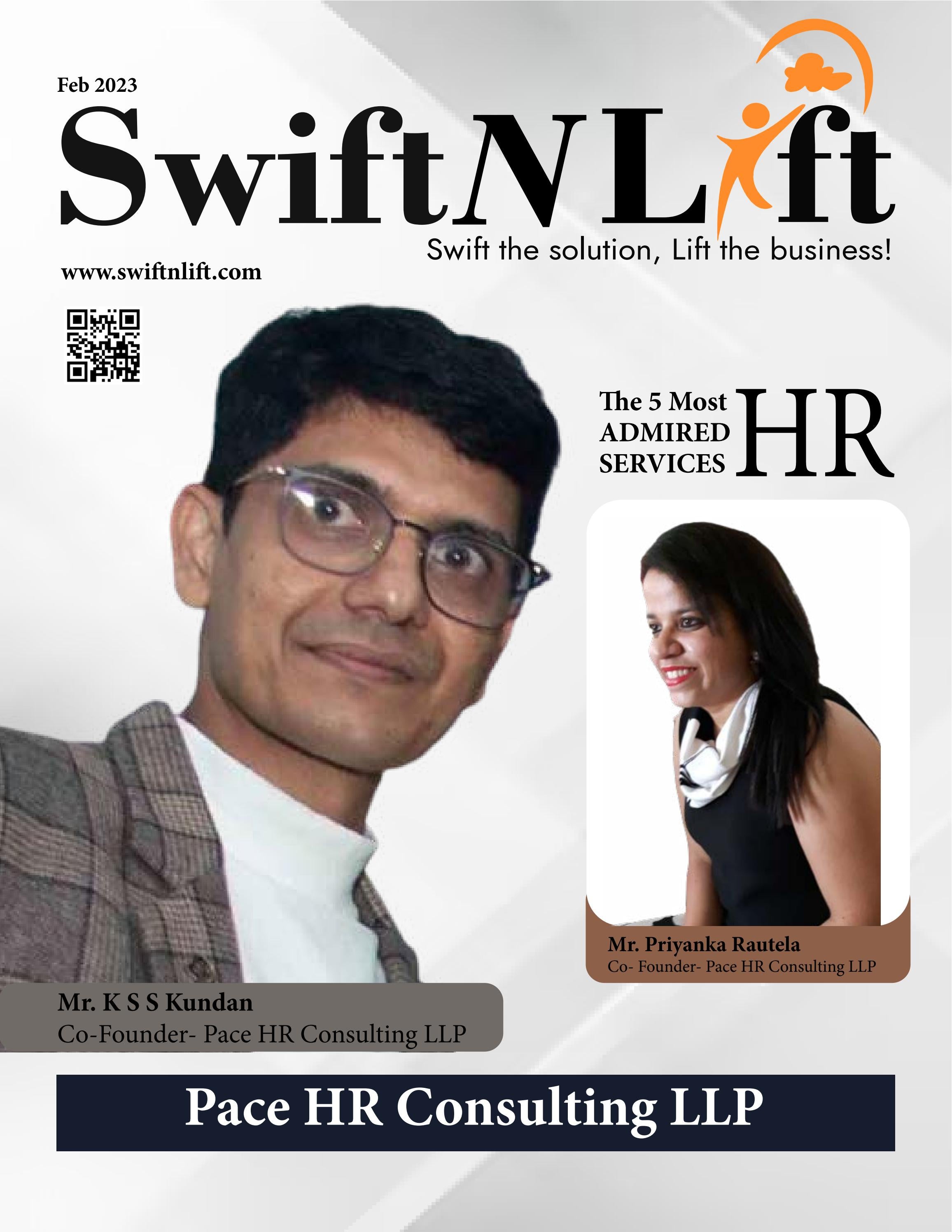 The Five Most Admired HR Services in India 2023 by Swiftnlift Business ...