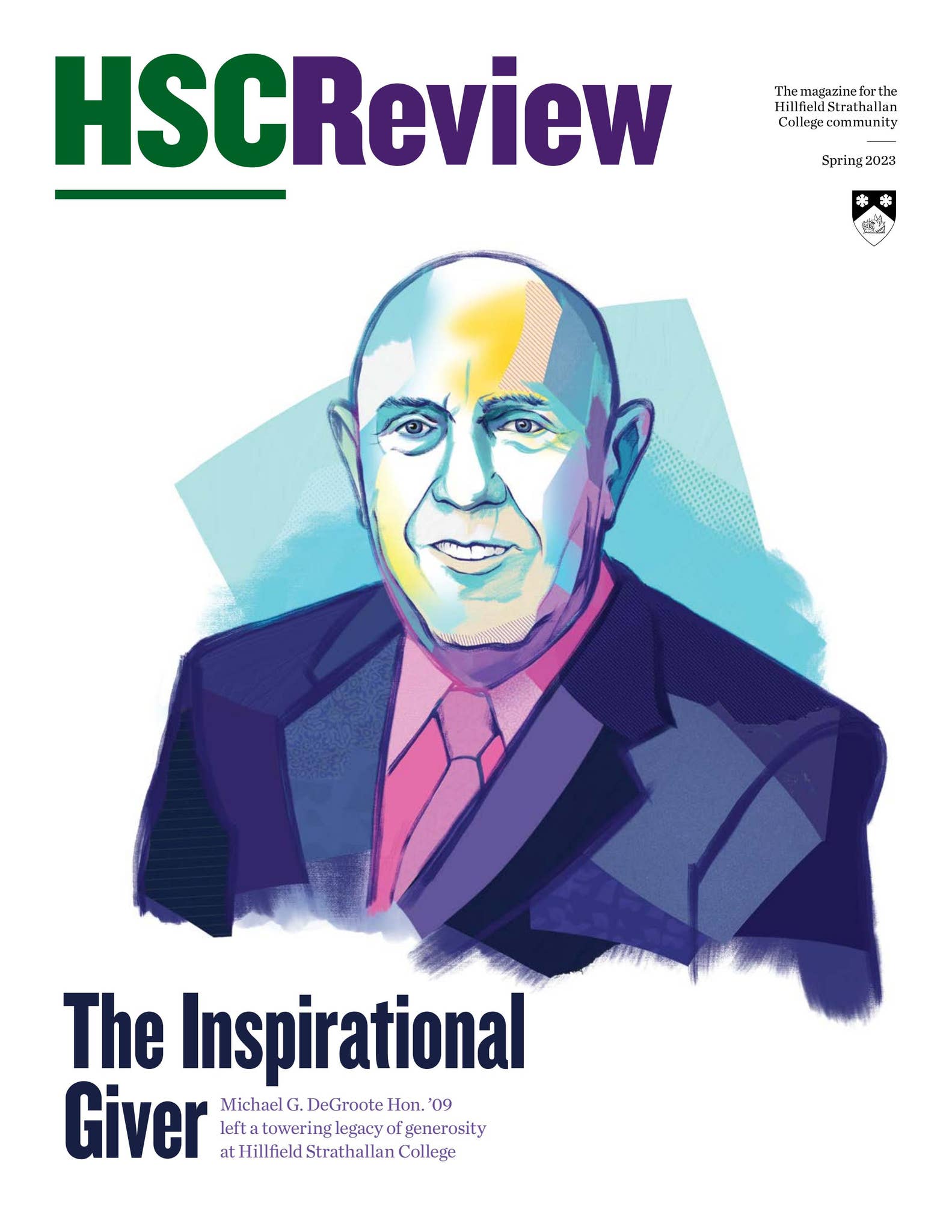 Michael G. DeGroote Hon. '09 - HSC Review 2023 by Hillfield Strathallan ...