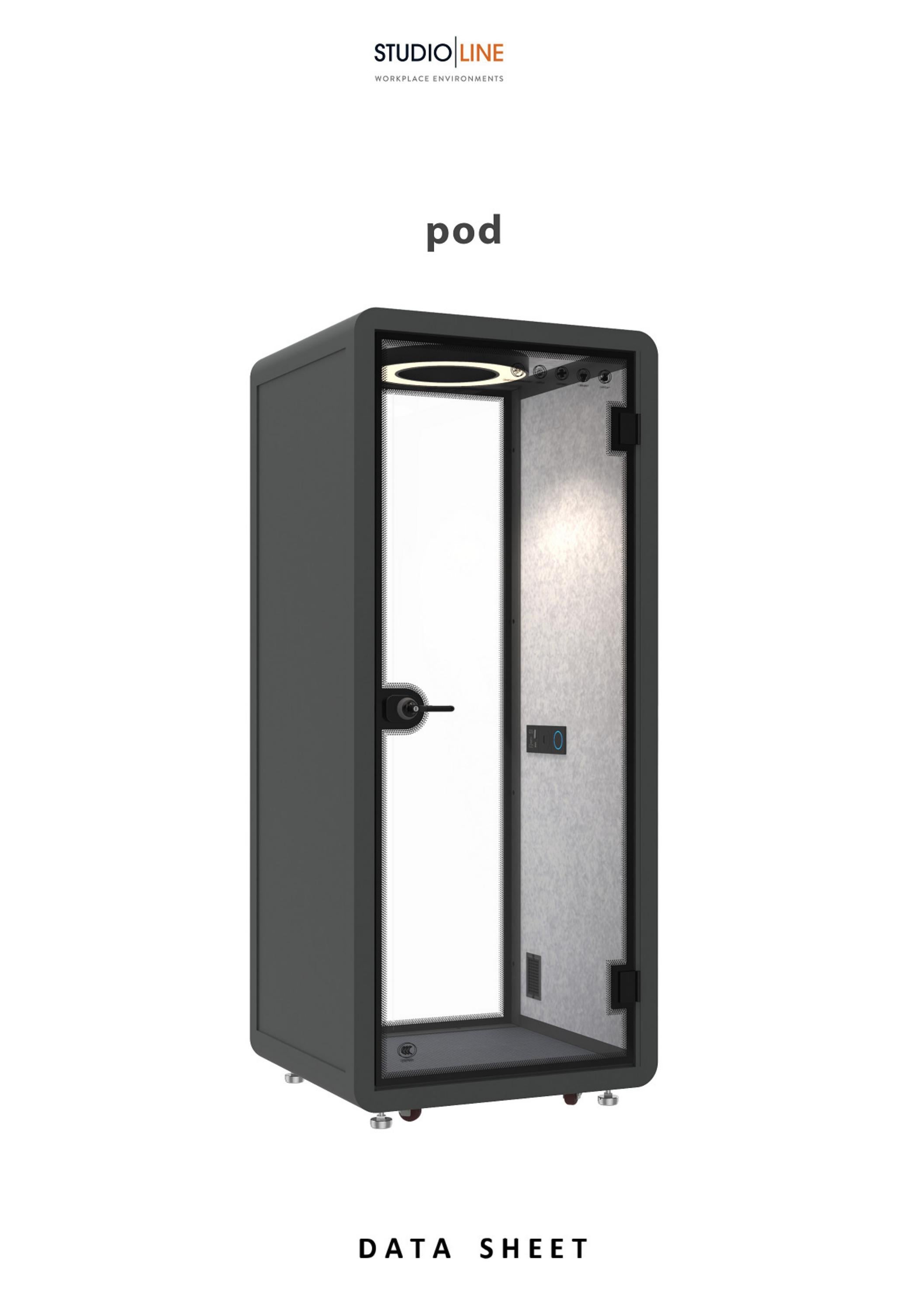 Acoustic POD series by StudioLine Workplace Environments - Issuu