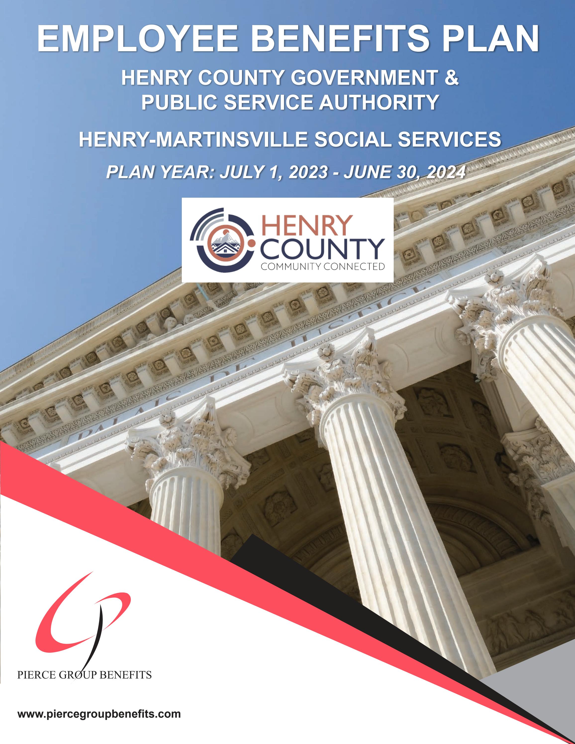 Henry County Government & PSA / Henry Martinsville SS 2023 Booklet 23 ...