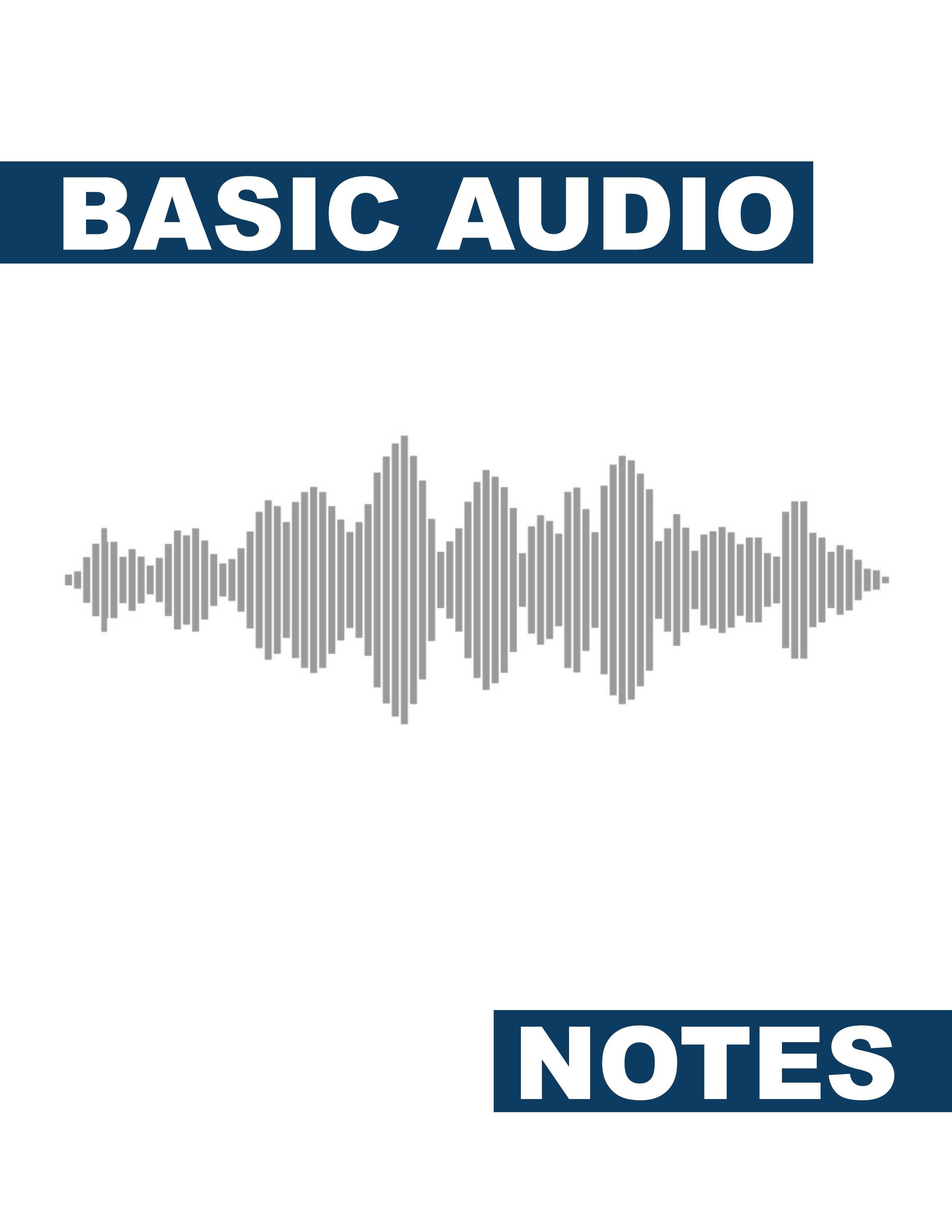 AIM Basic Audio - NOTES - Microphones (for training purposes) by Steven ...