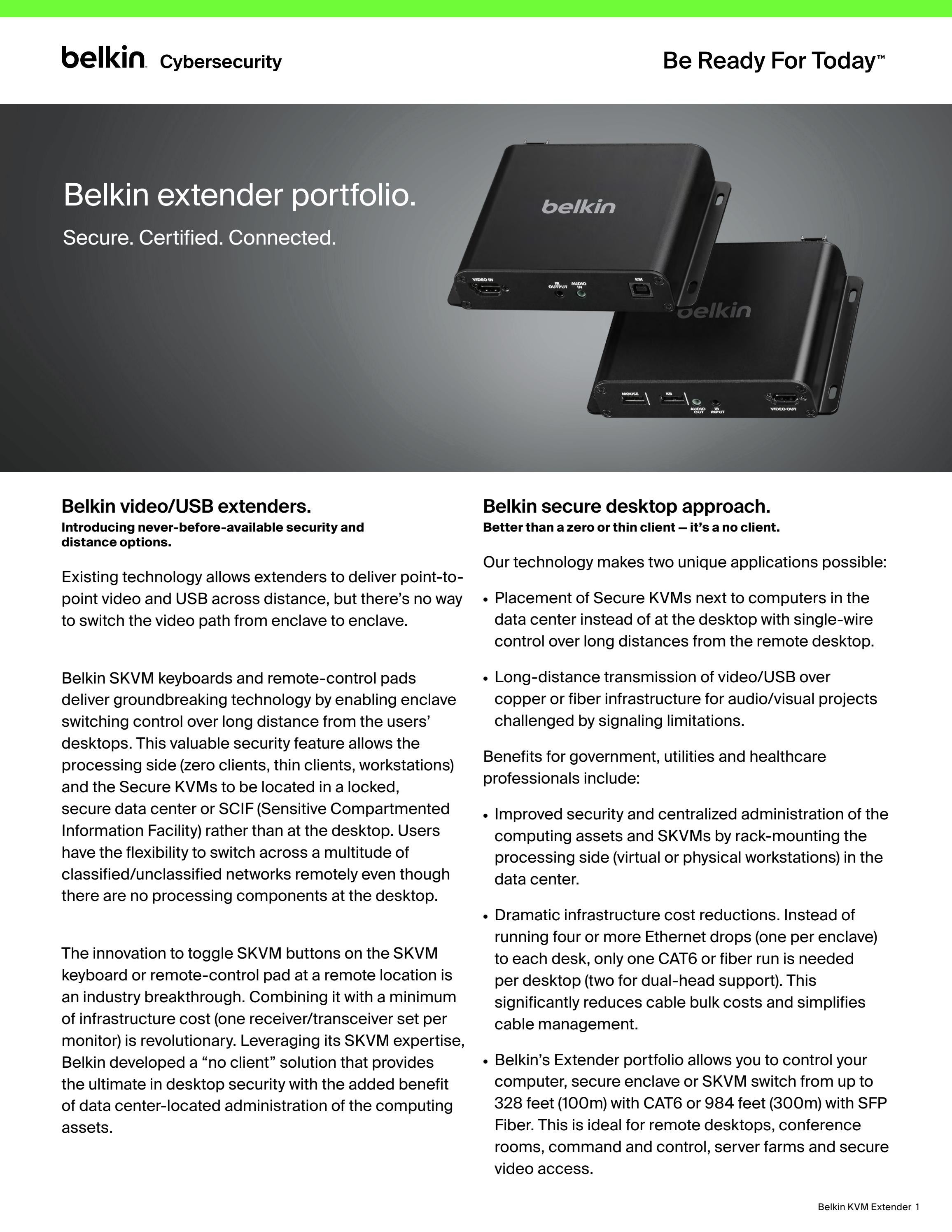 Belkin Extender Portfolio Data Sheet by Belkin - Issuu