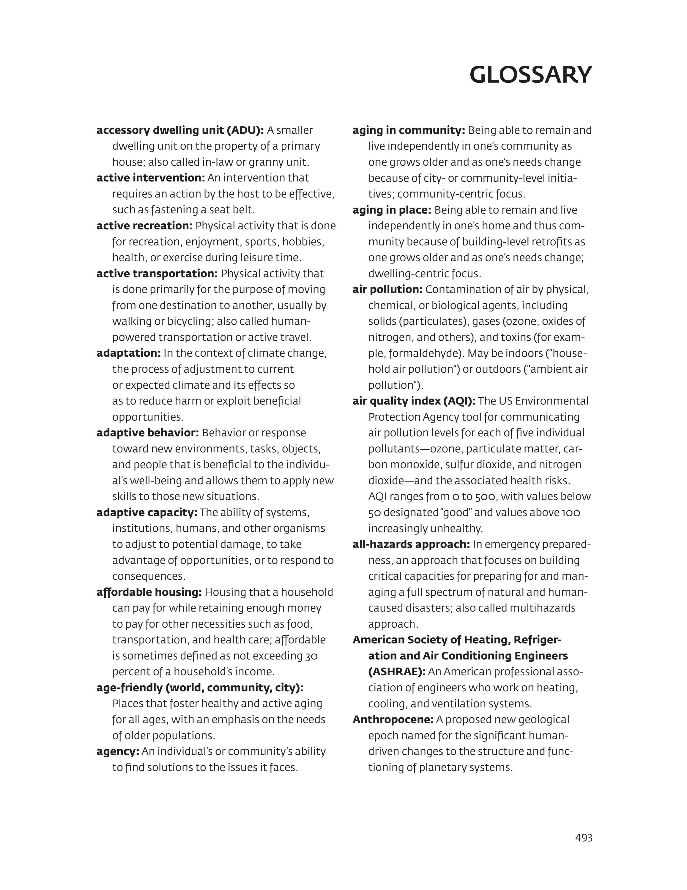 Glossary from Making Healthy Places, 2nd Edition by Island Press - Issuu