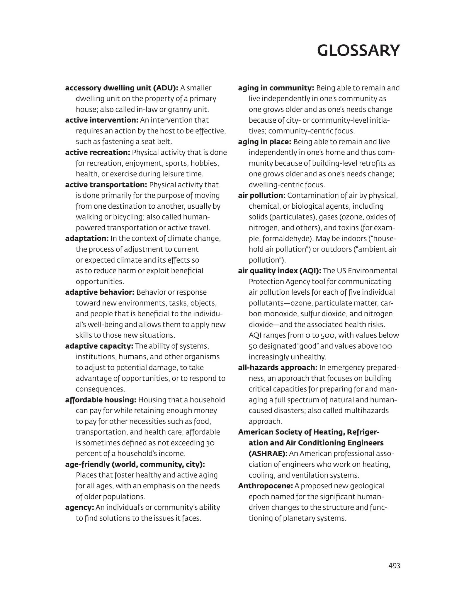 Glossary from Making Healthy Places, 2nd Edition by Island Press - Issuu