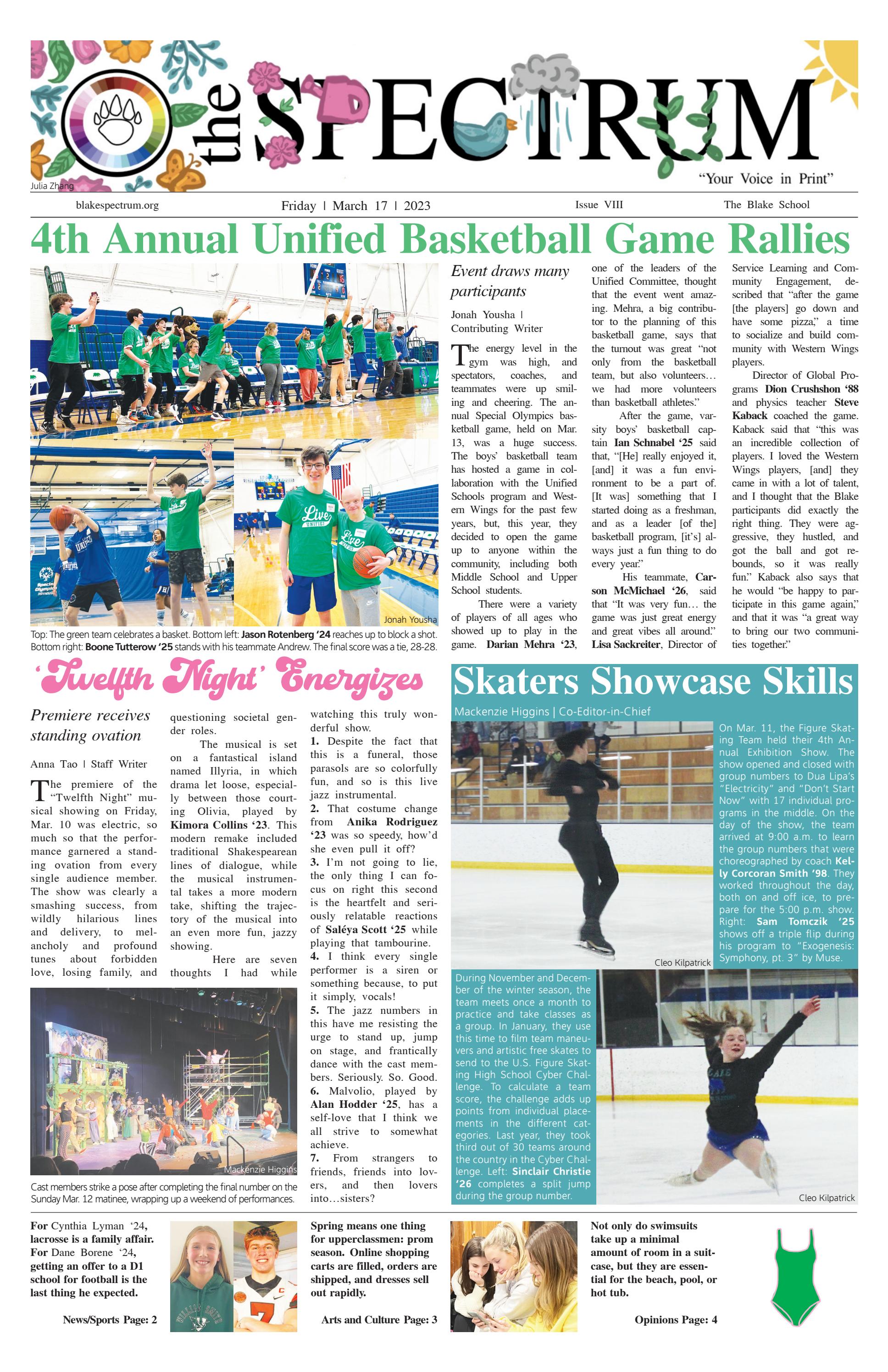 The Spectrum Newspaper March 2023 by Spectrum Newspaper - Issuu