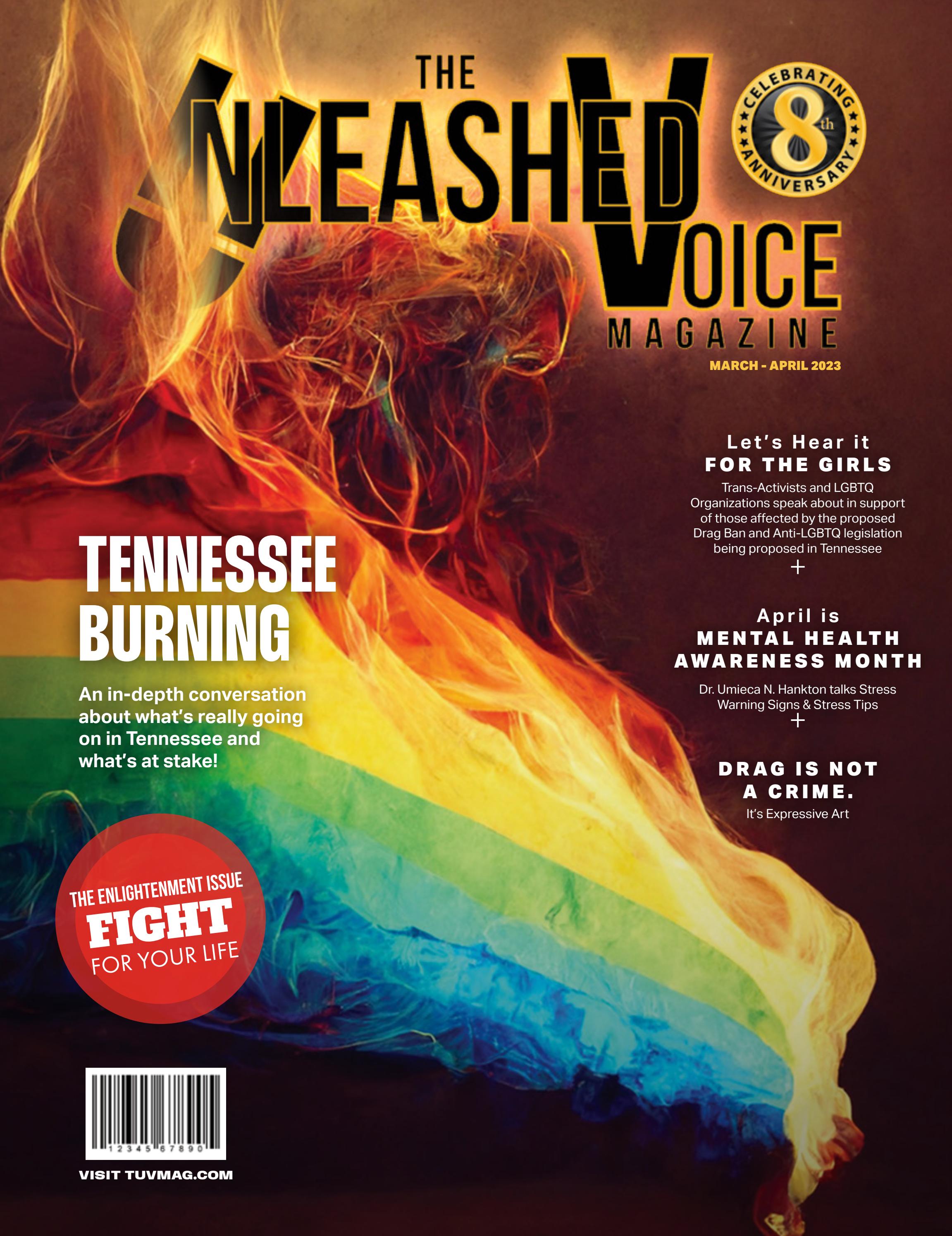 2023 TUV MAGAZINE MAR-APR EMPOWERMENT ISSUE: TENNESSEE BURNING! by The ...