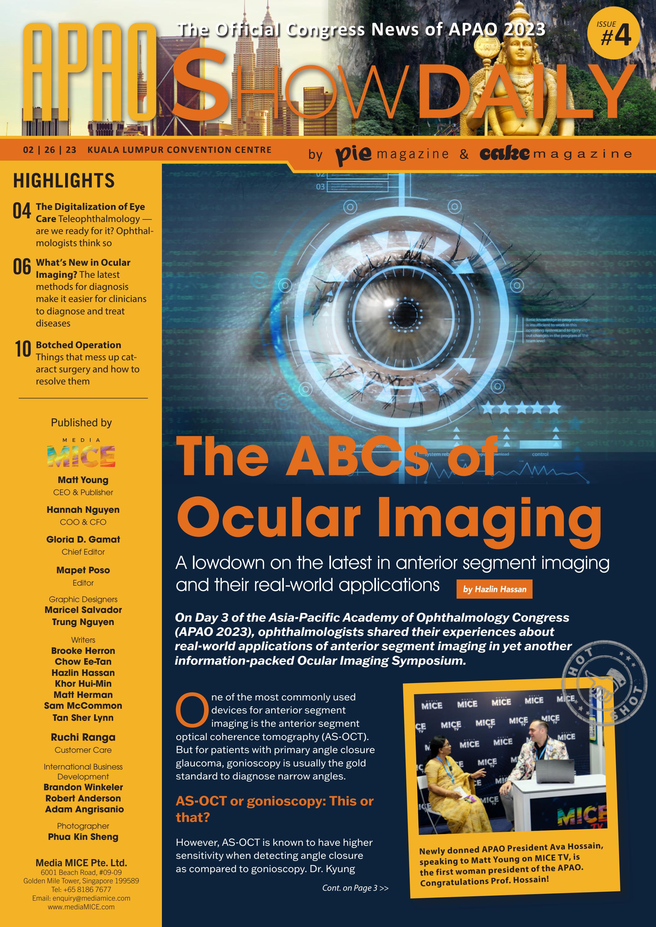 APAO 2023 - Kuala Lumpur, Malaysia - Issue 4 by Media MICE - Issuu