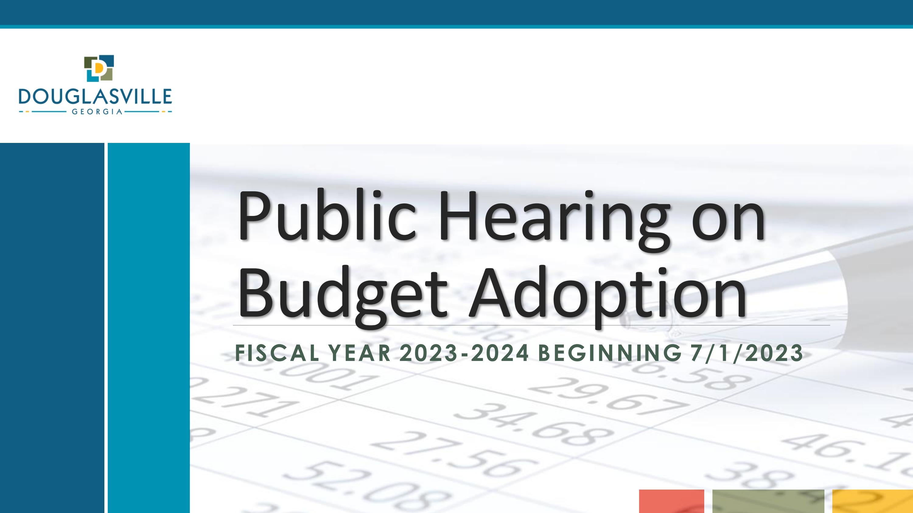 Public Hearing on Budget Adoption 03/20/2023 by DouglasvilleGA - Issuu