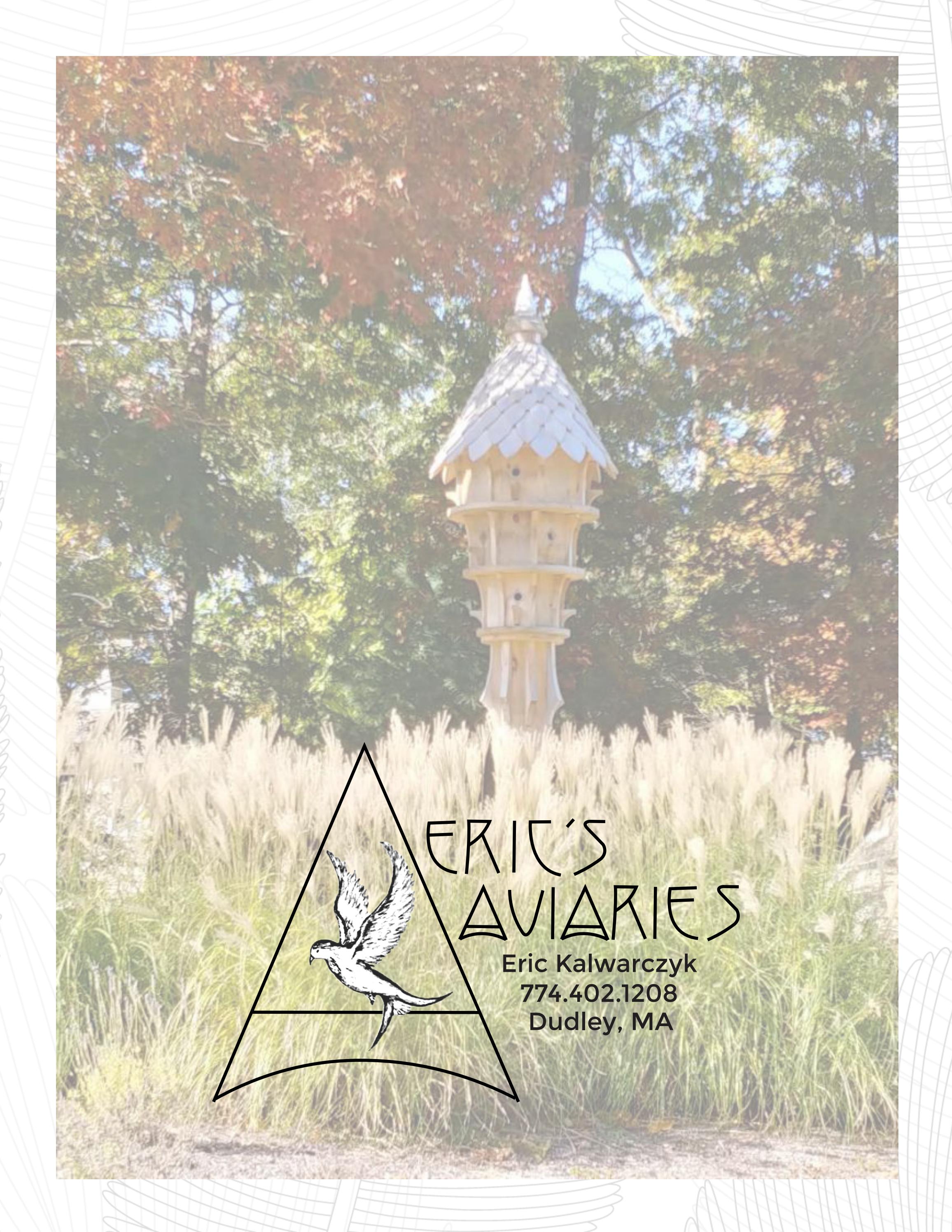 Eric's Aviaries by jkgraphicdesign - Issuu