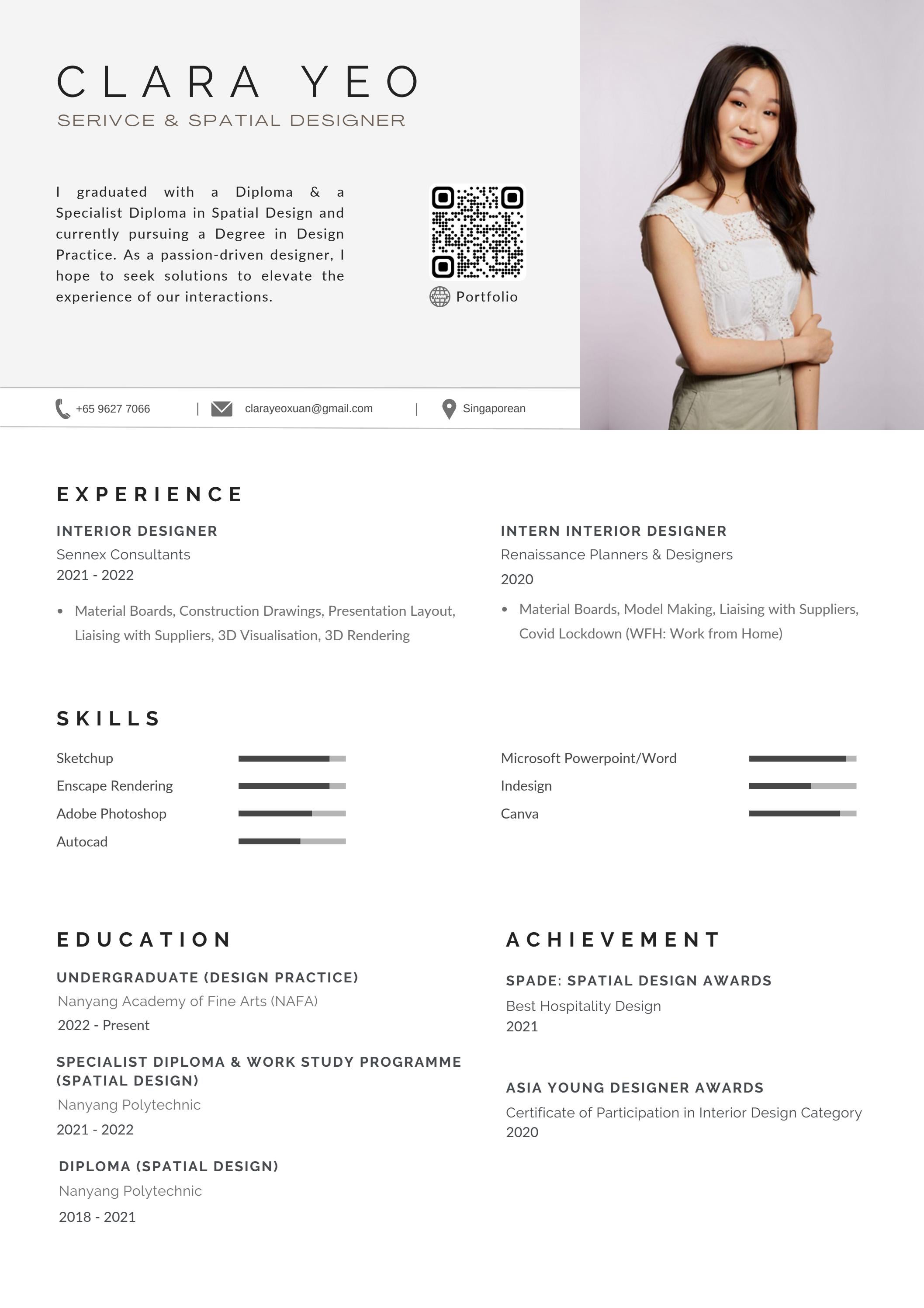 Clara's Resume by Clara Yeo - Issuu