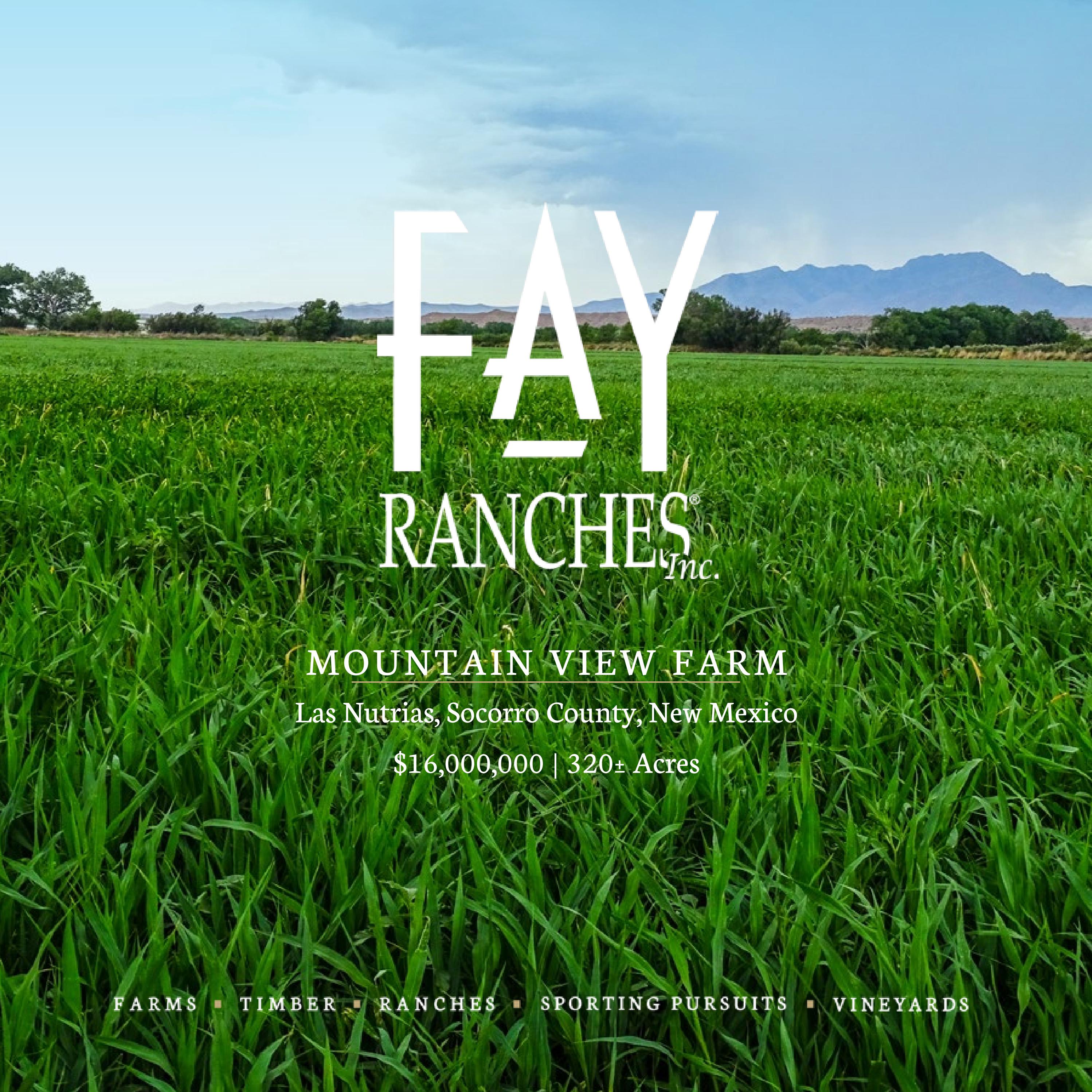 Mountain View Farm | Fay Ranches by Fay Ranches - Issuu