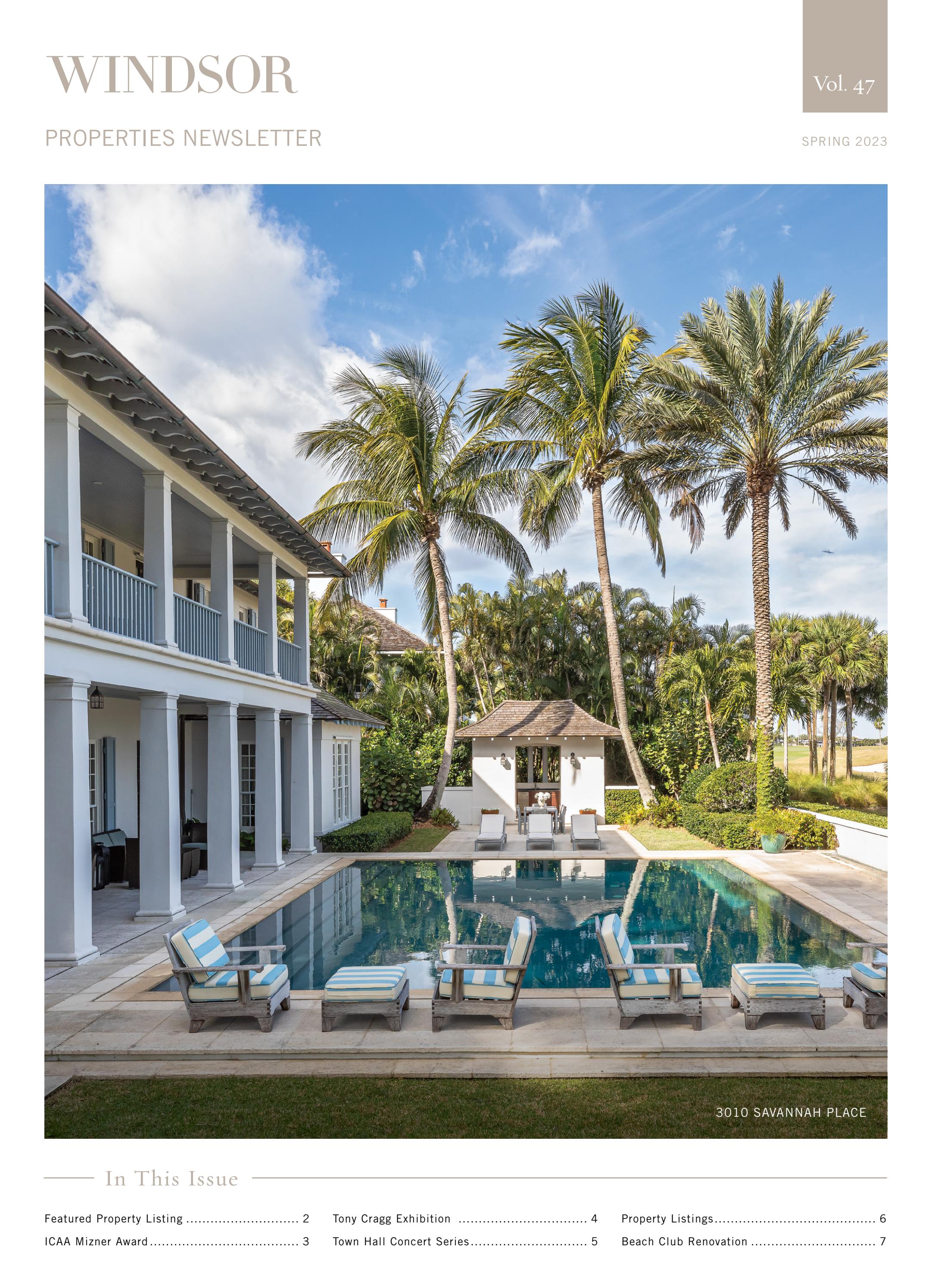 Windsor Properties Newsletter Spring 2023 by Windsor Properties - Issuu