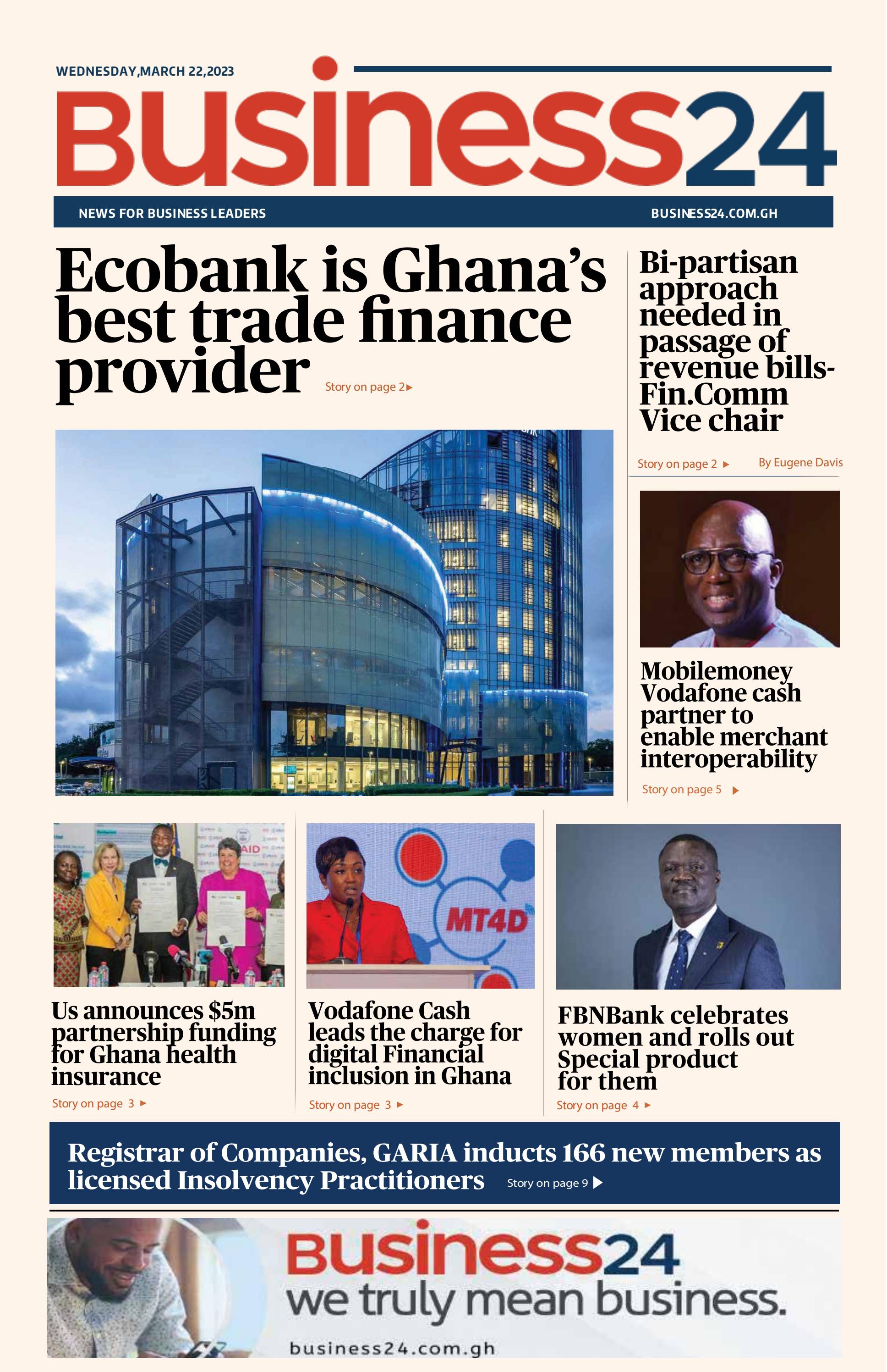 Business24 Newspaper 22 March 23 by Business24 Online - Issuu