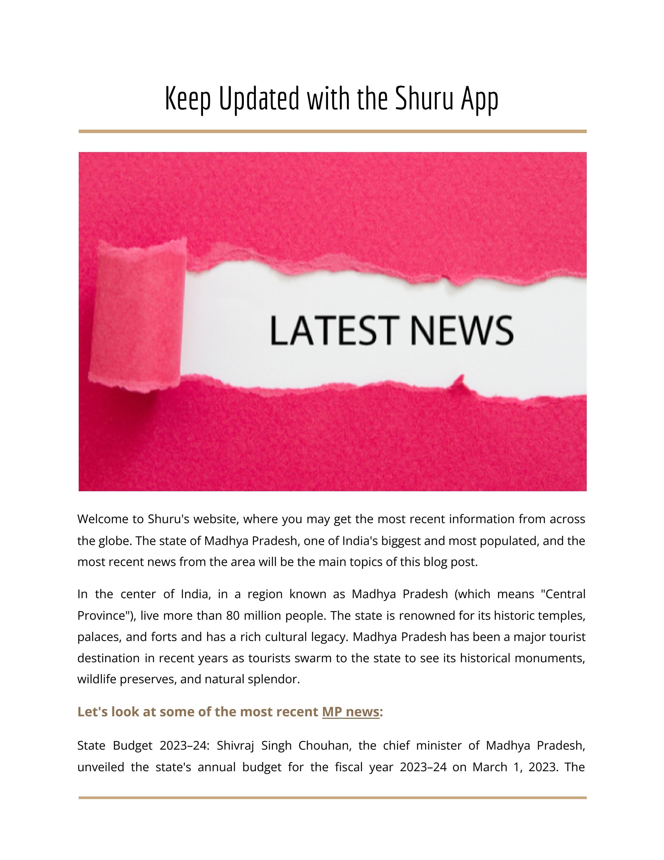 Keep Updated with the Shuru App by Shuru News App - Issuu