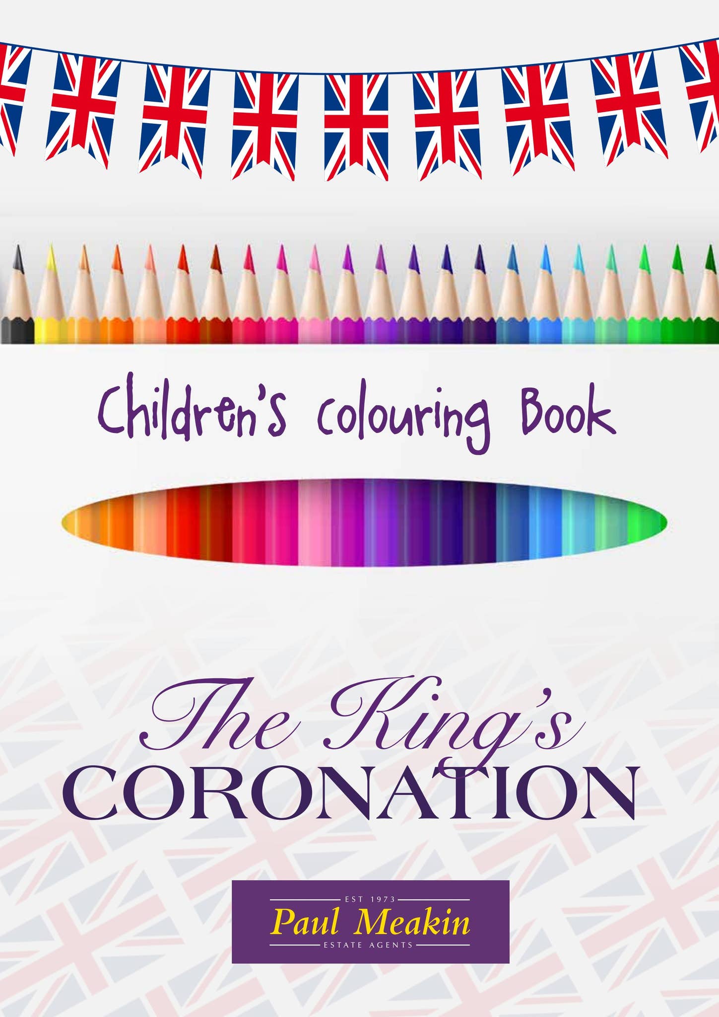 Paul Meakin - King's Coronation Colouring Book by thepropertycollection ...