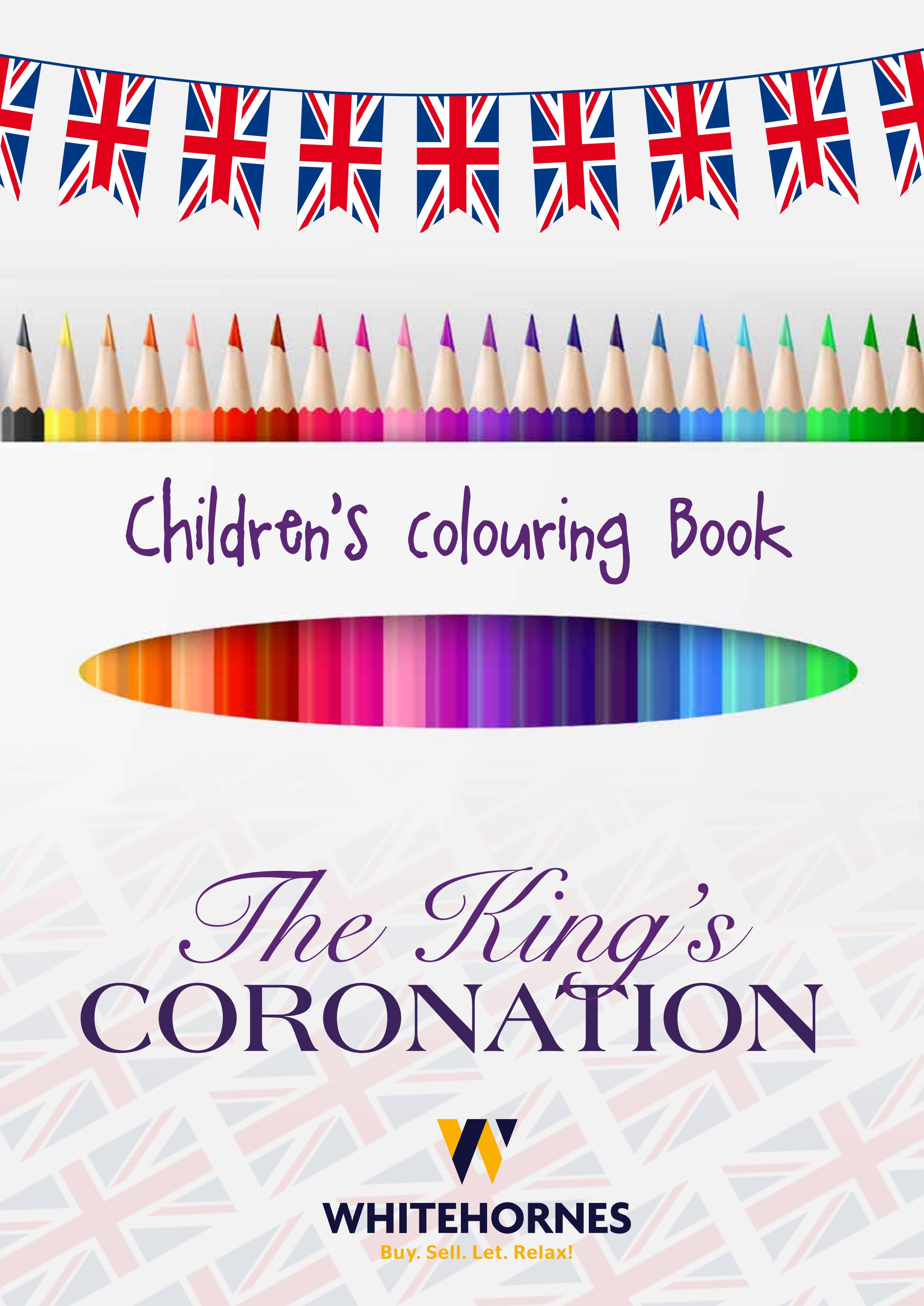 Whitehornes - King's Coronation Colouring Book by thepropertycollection ...