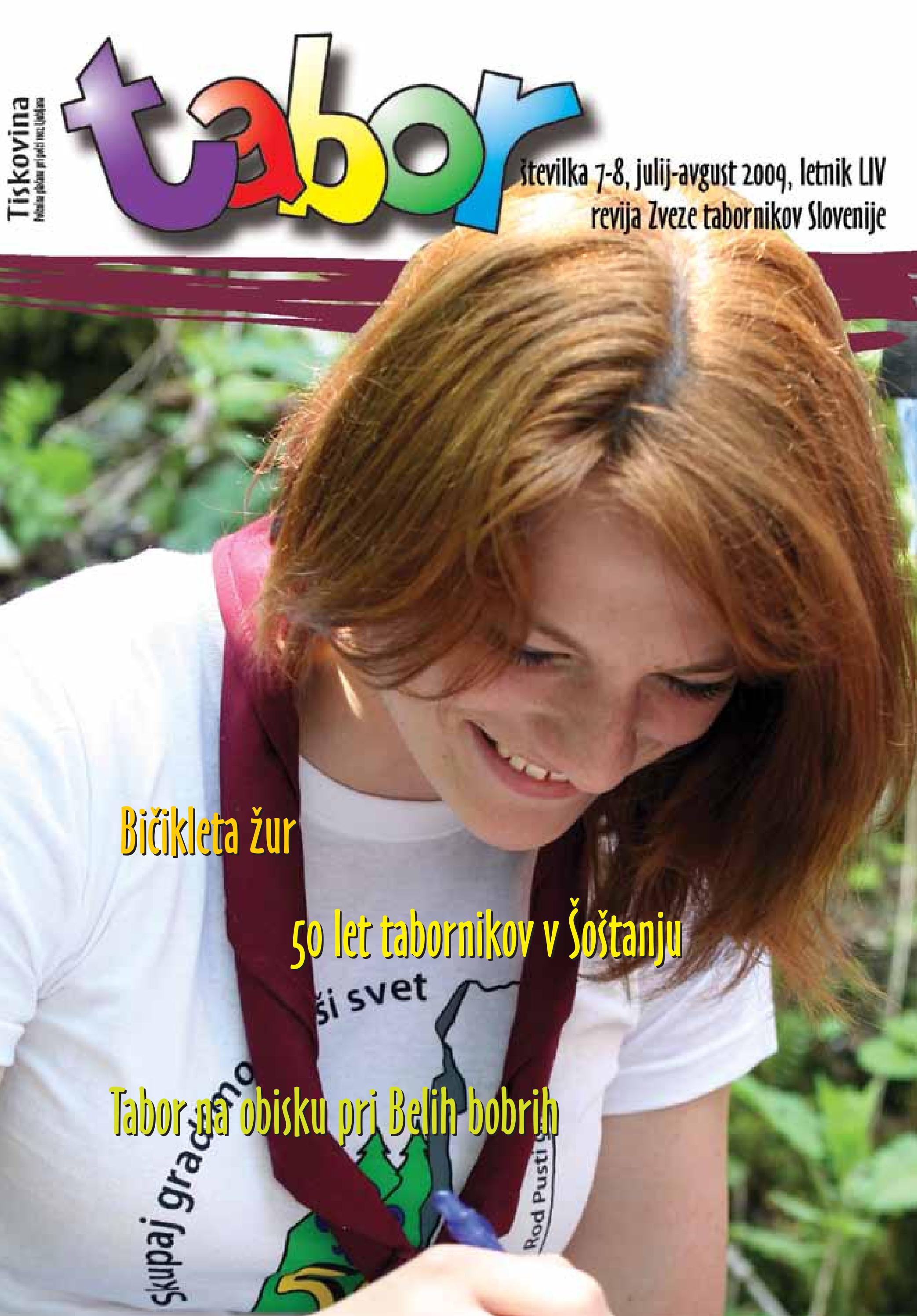 Revija Tabor 2009/7–8 by Zveza tabornikov Slovenije - Issuu