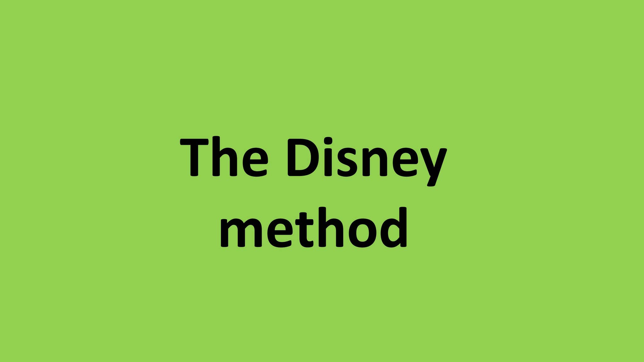 The Disney method by Frank Calberg - Issuu