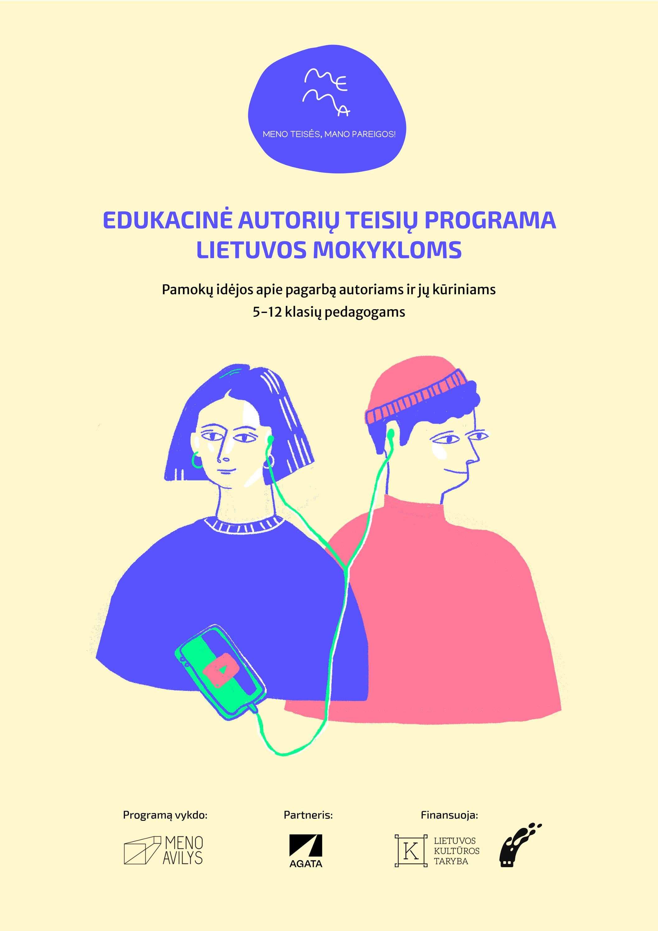 EDUKACINĖ AUTORIŲ TEISIŲ PROGRAMA LIETUVOS MOKYKLOMS by Meno Avilys - Issuu