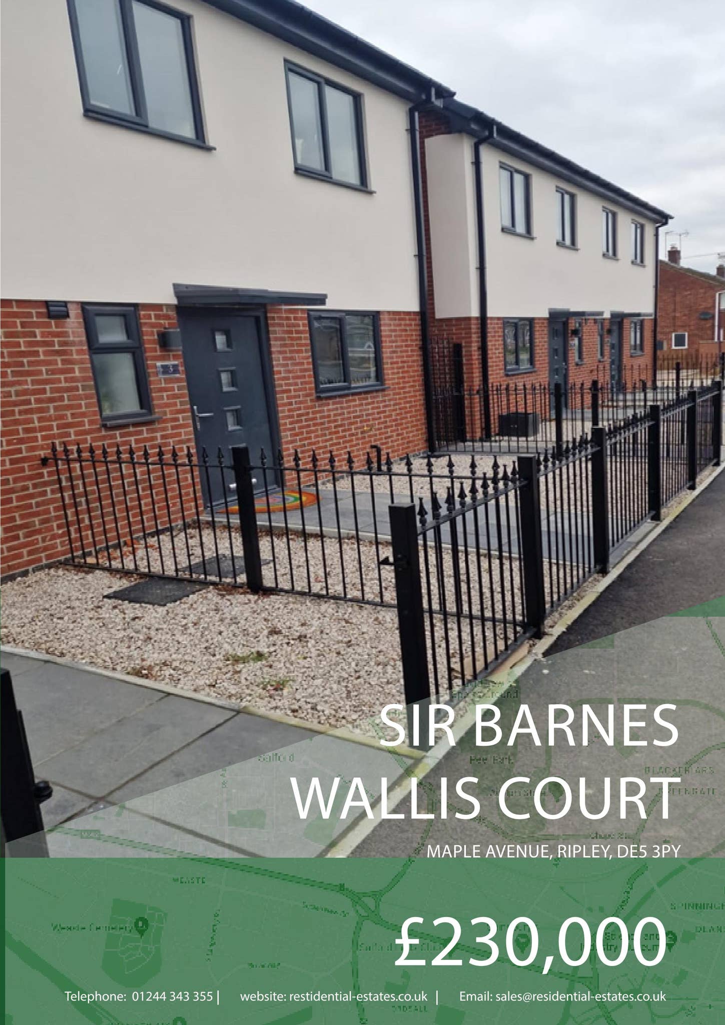Sir Barnes Wallis Court, Maple Avenue, Ripley, DE5 3PY by residential ...