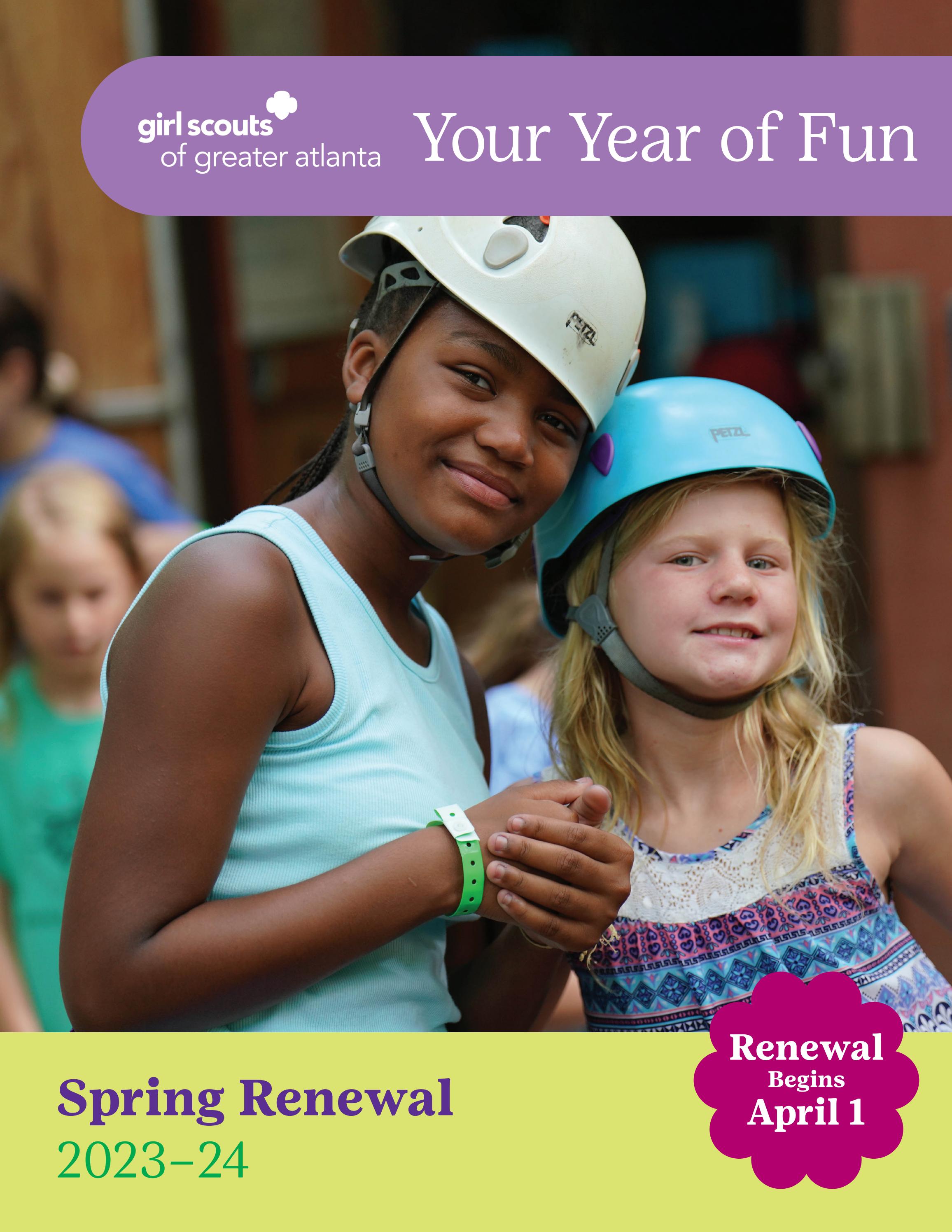 GSGATL's 2023 - 2024 Spring Renewal Guide by Girl Scouts of Greater Atlanta - Issuu