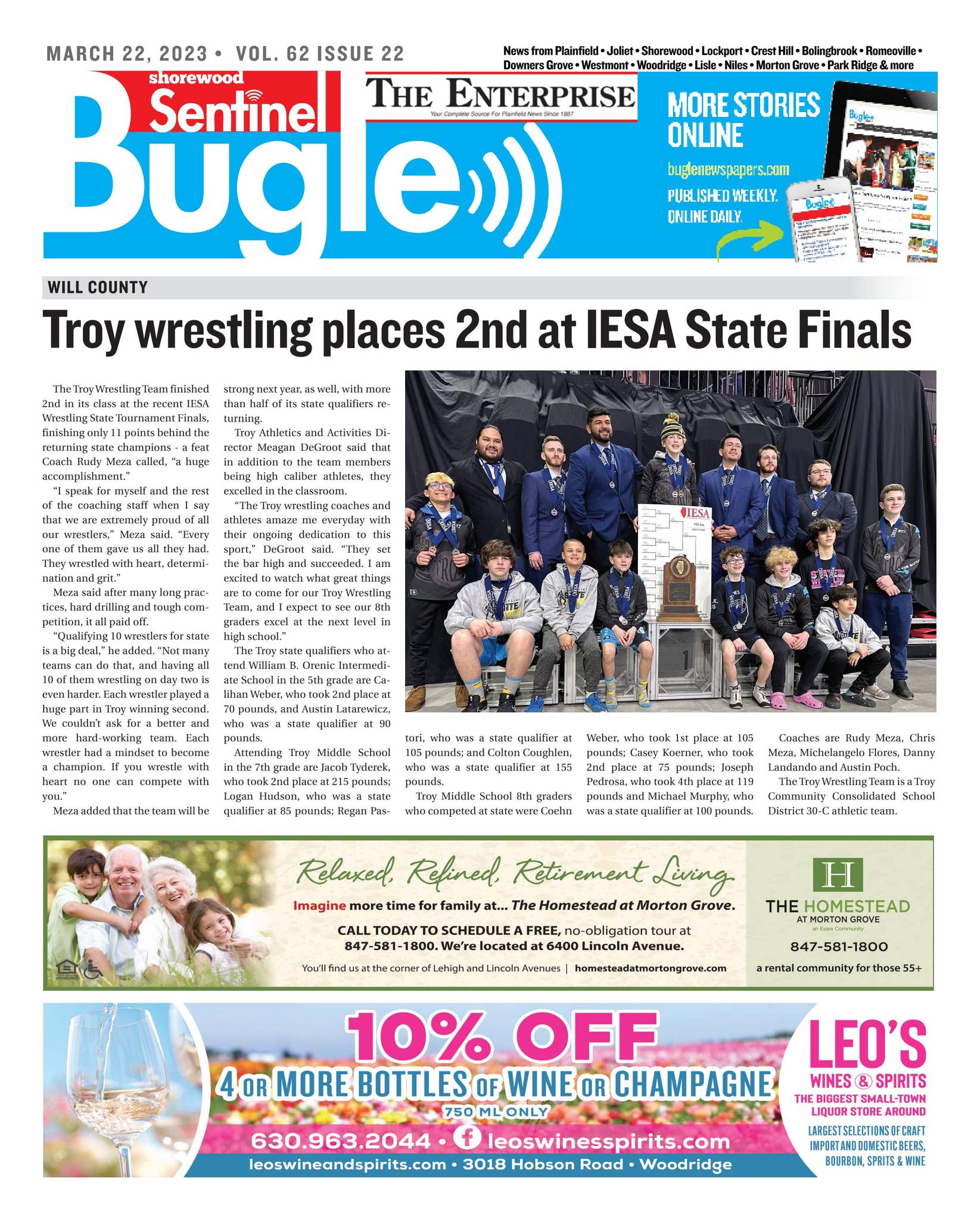 Bugle Newspapers 3-23-23 by Bugle, Sentinel & Enterprise Newspapers - Issuu