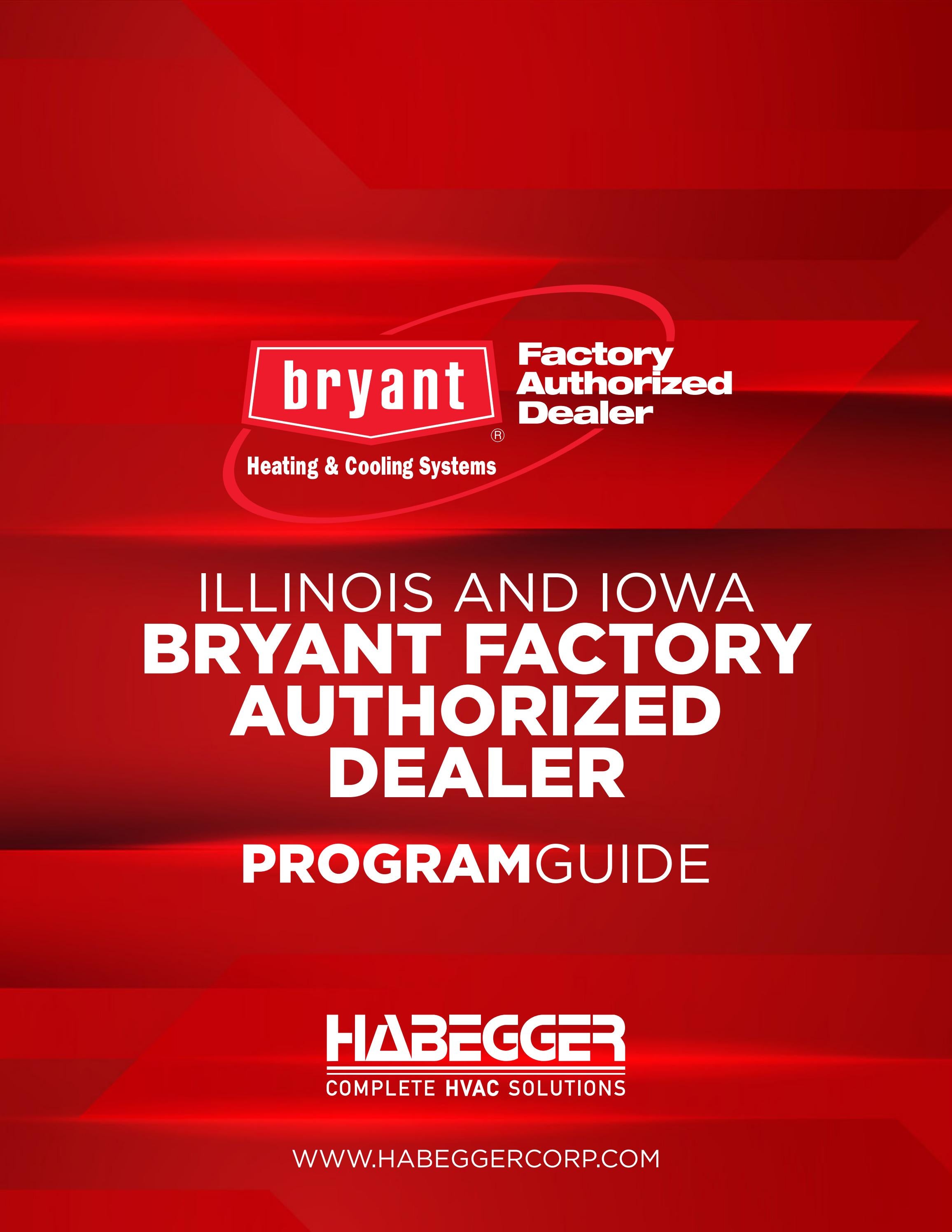 ILIA Bryant Factory Authorized Dealer Program Guide by habeggercorp - Issuu