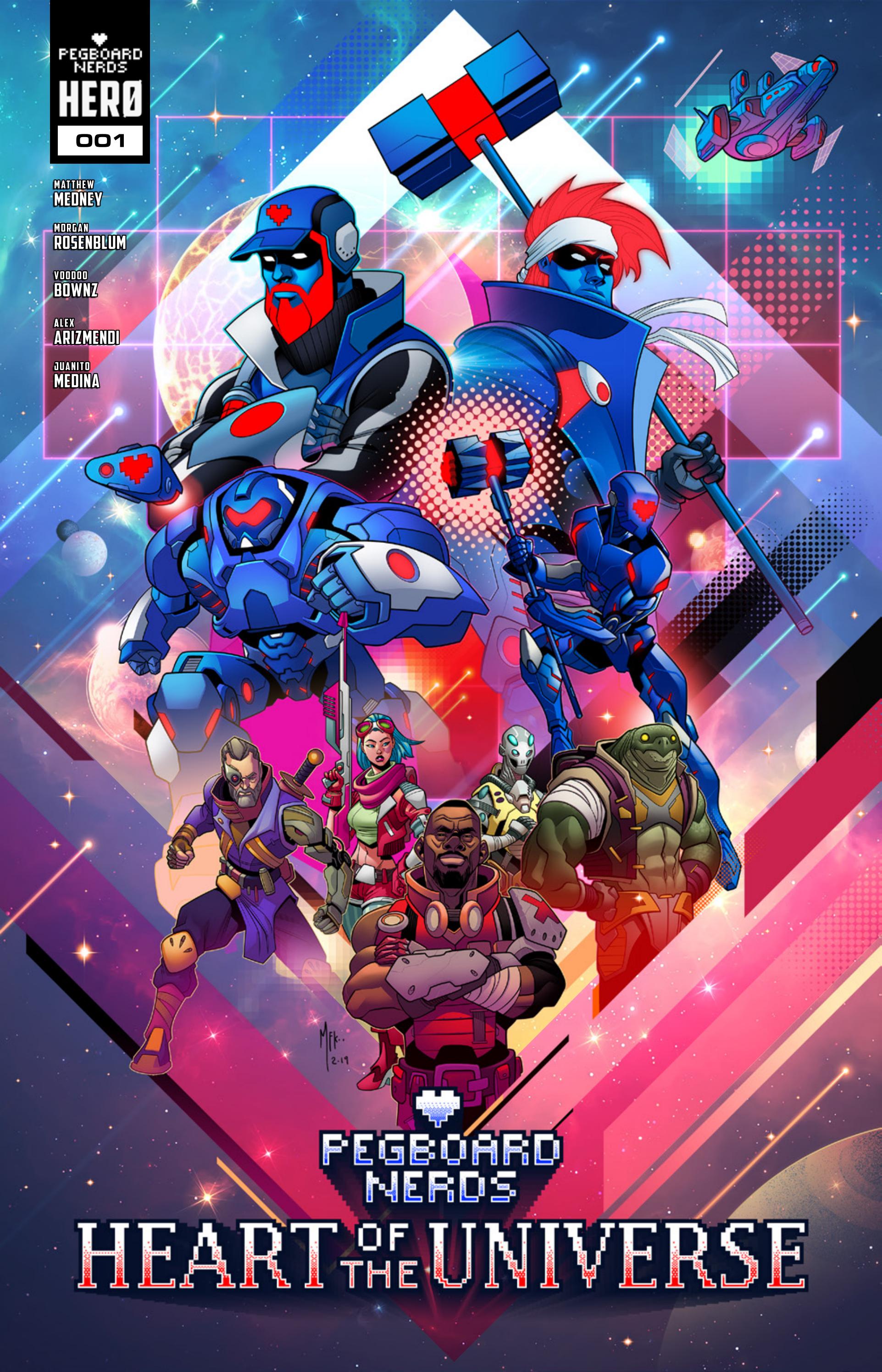 Pegboard Nerds: Heart of the Universe Preview by Hero Projects - Issuu