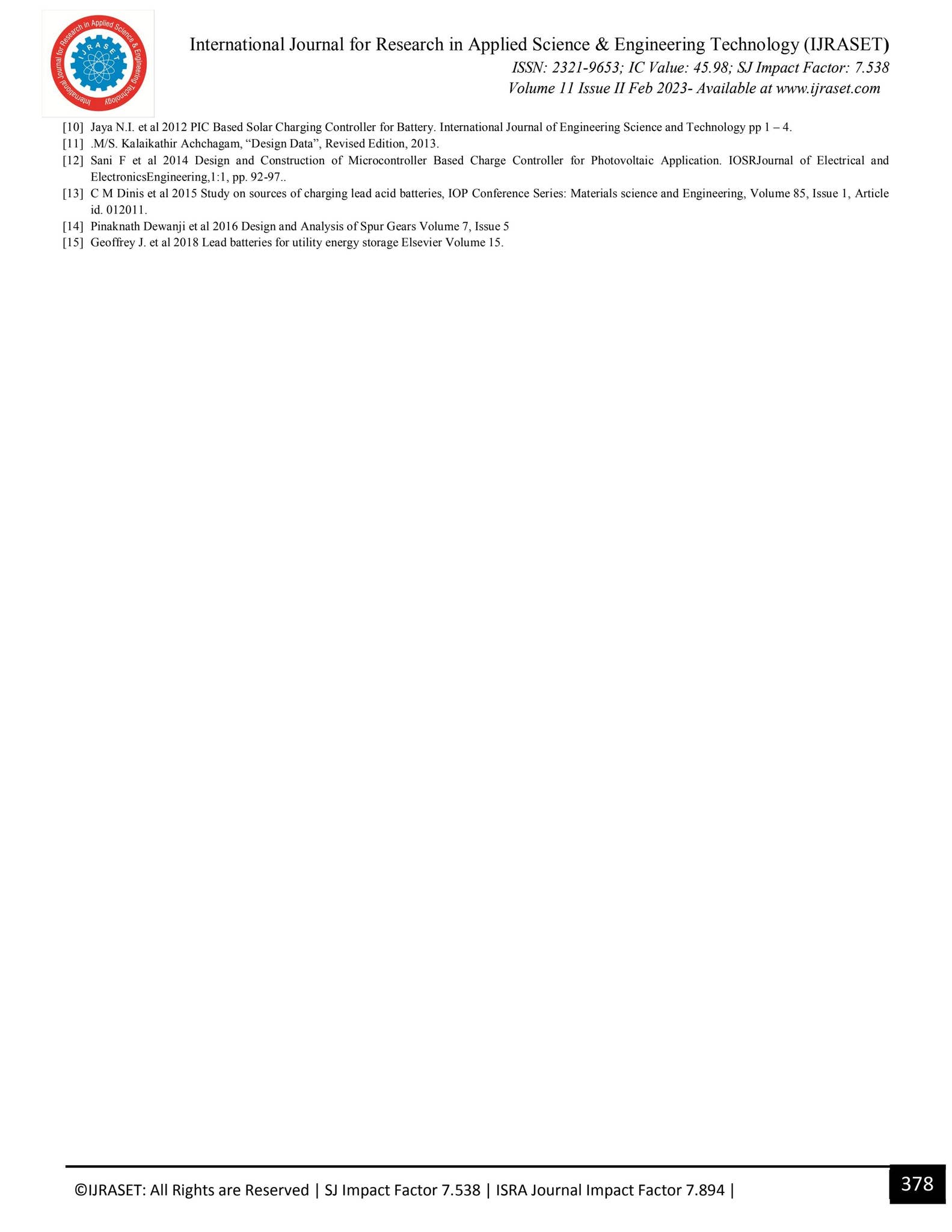 Design and Fabrication of Scrap Collecting Vehicle Using Solar Panel by ...