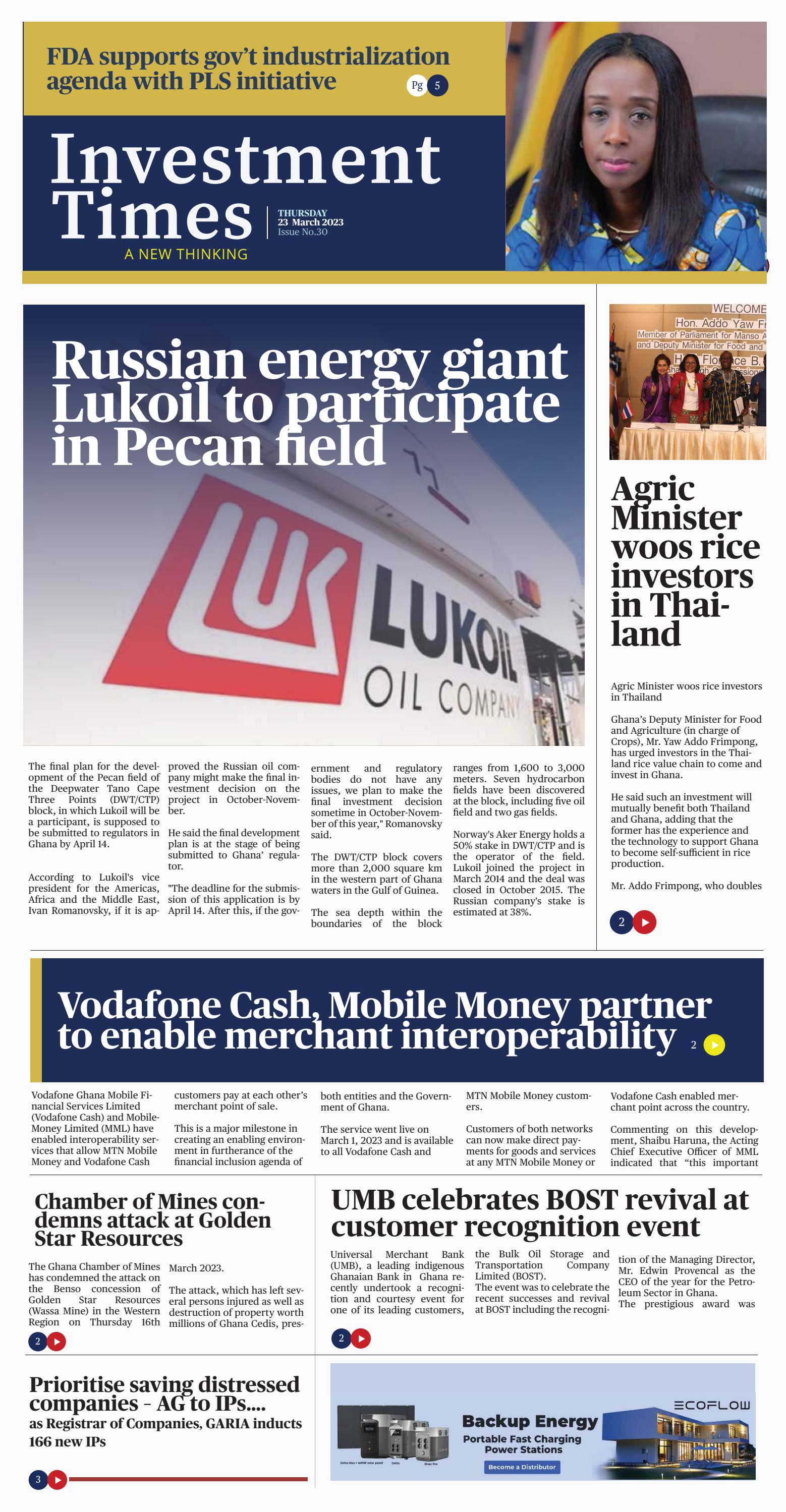Investment Times Newspaper 2023 Edition | Issue 30 by Investment Times ...