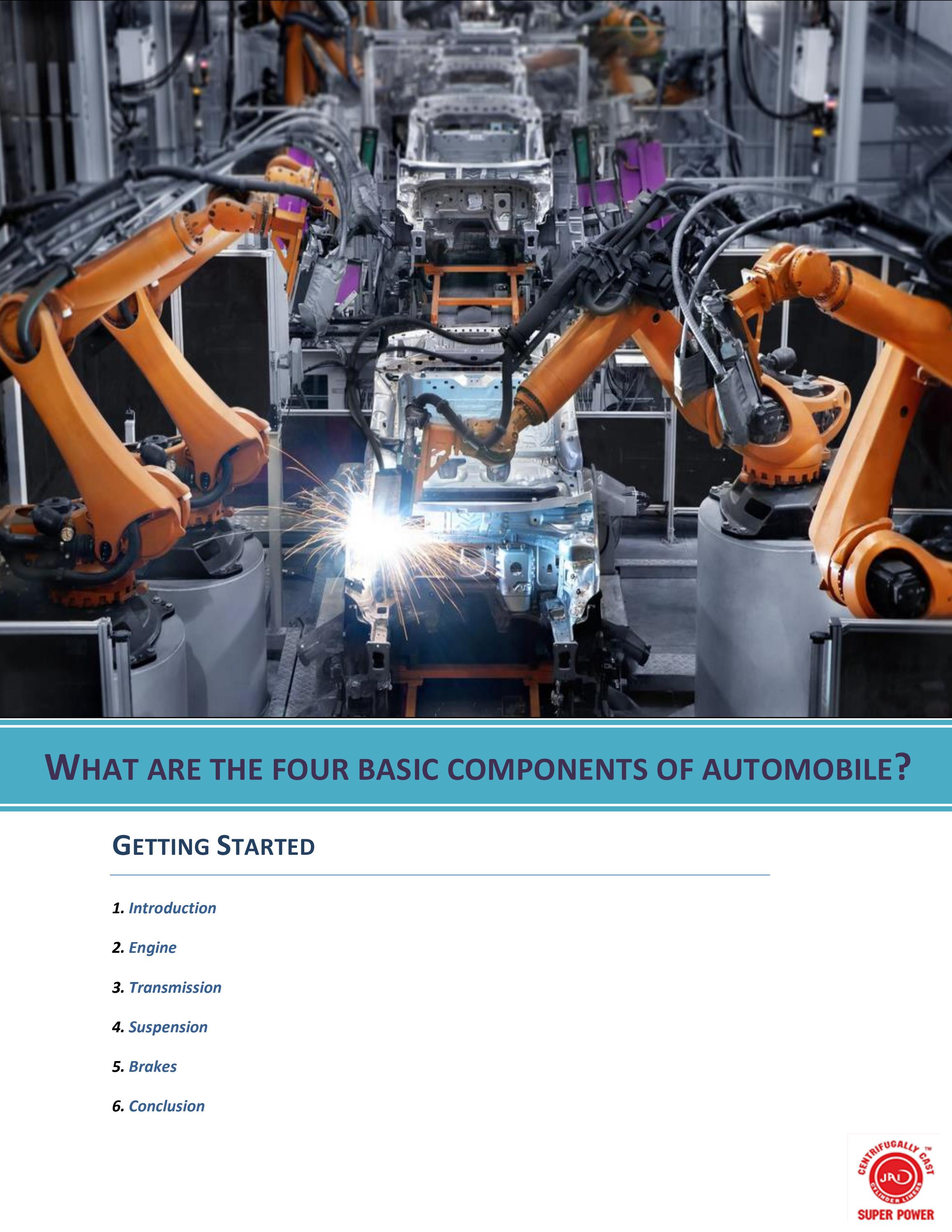List of four basic components of the automobile industry by Jai Liners ...
