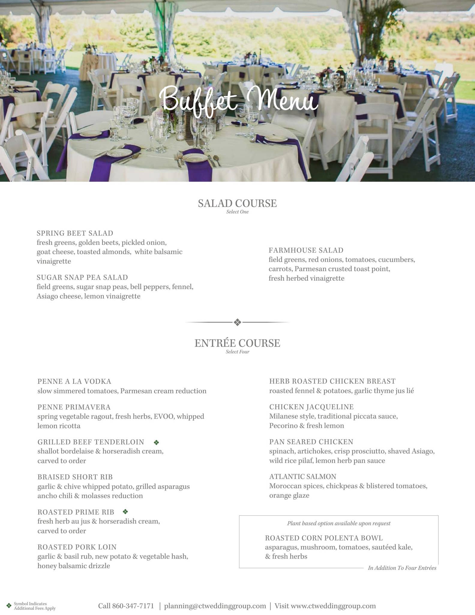 Spring Buffet menu by Derek Brown - Issuu