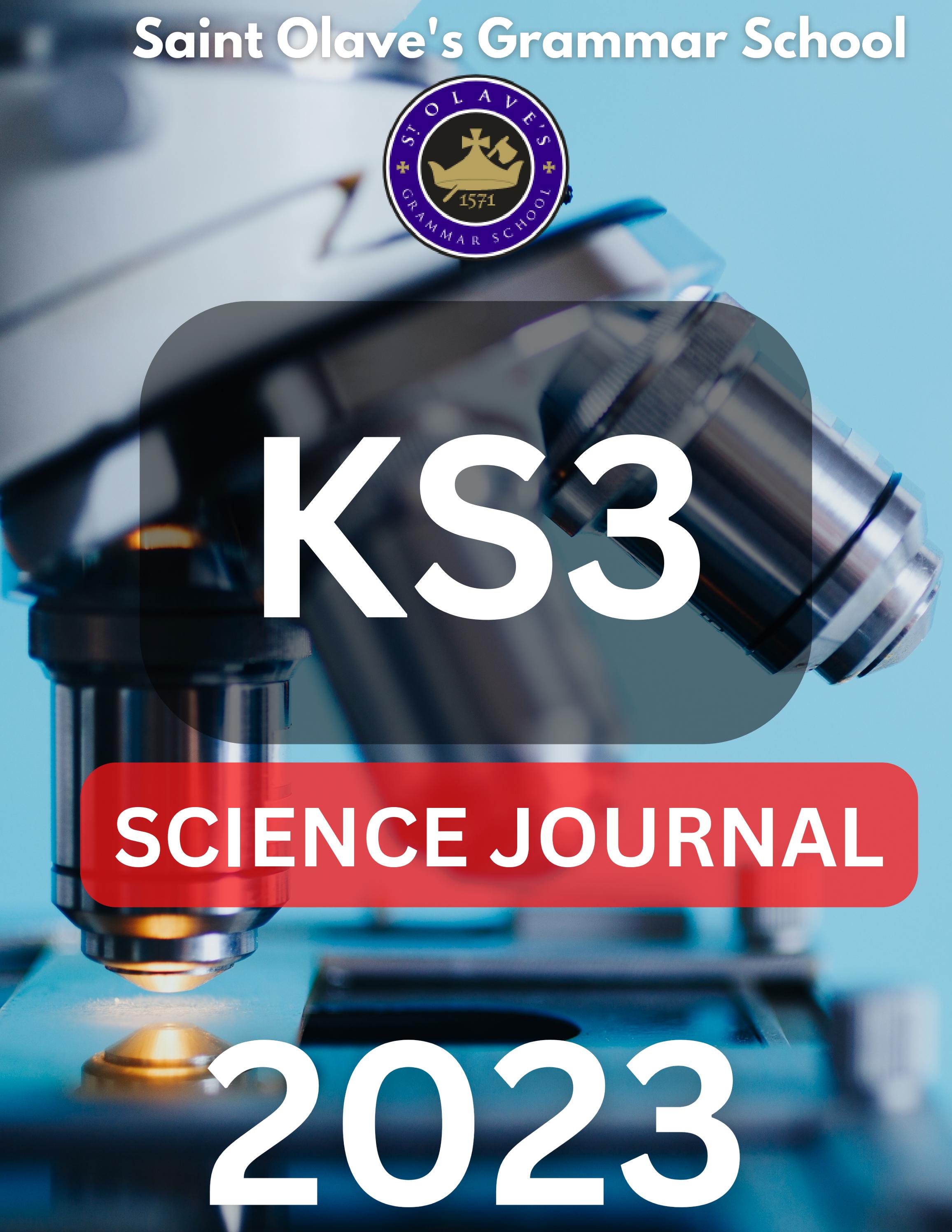 KS3 Science Journal 2023 by saintolaves - Issuu