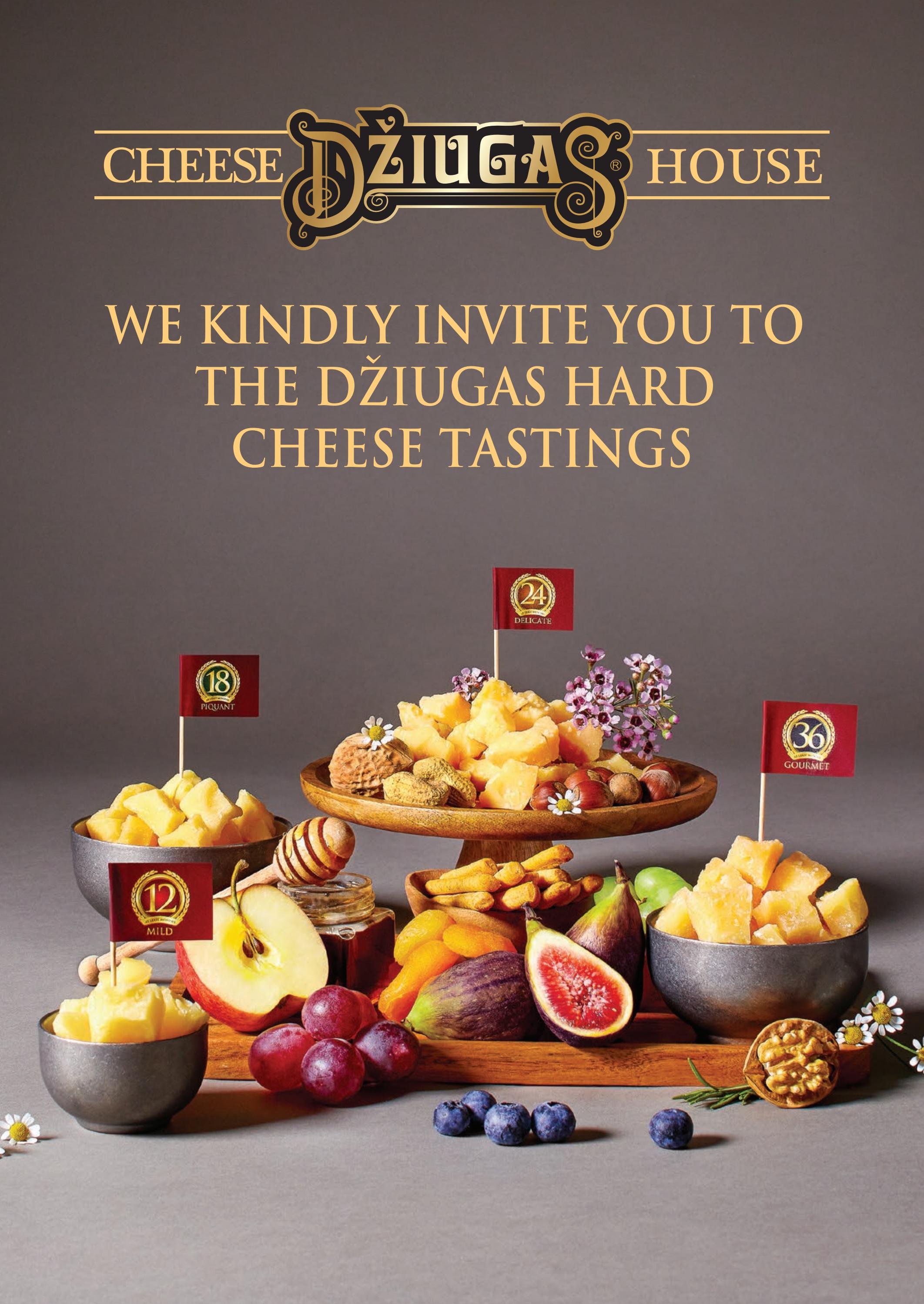 Cheese Džiugas tastings by dziugashouse - Issuu