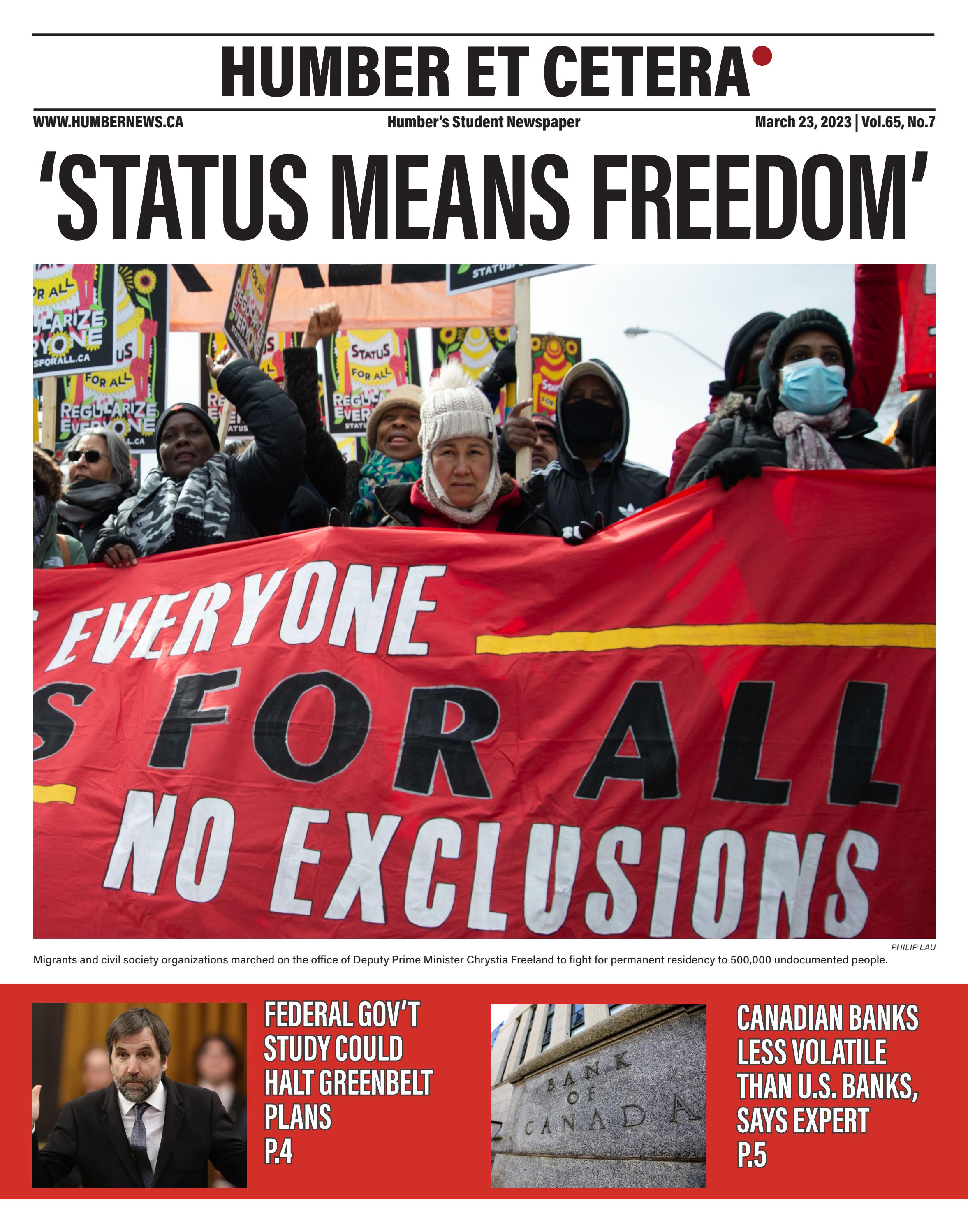 Et Cetera Vol.65 No.7 / March 23, 2023 by Humber Et Cetera - Issuu