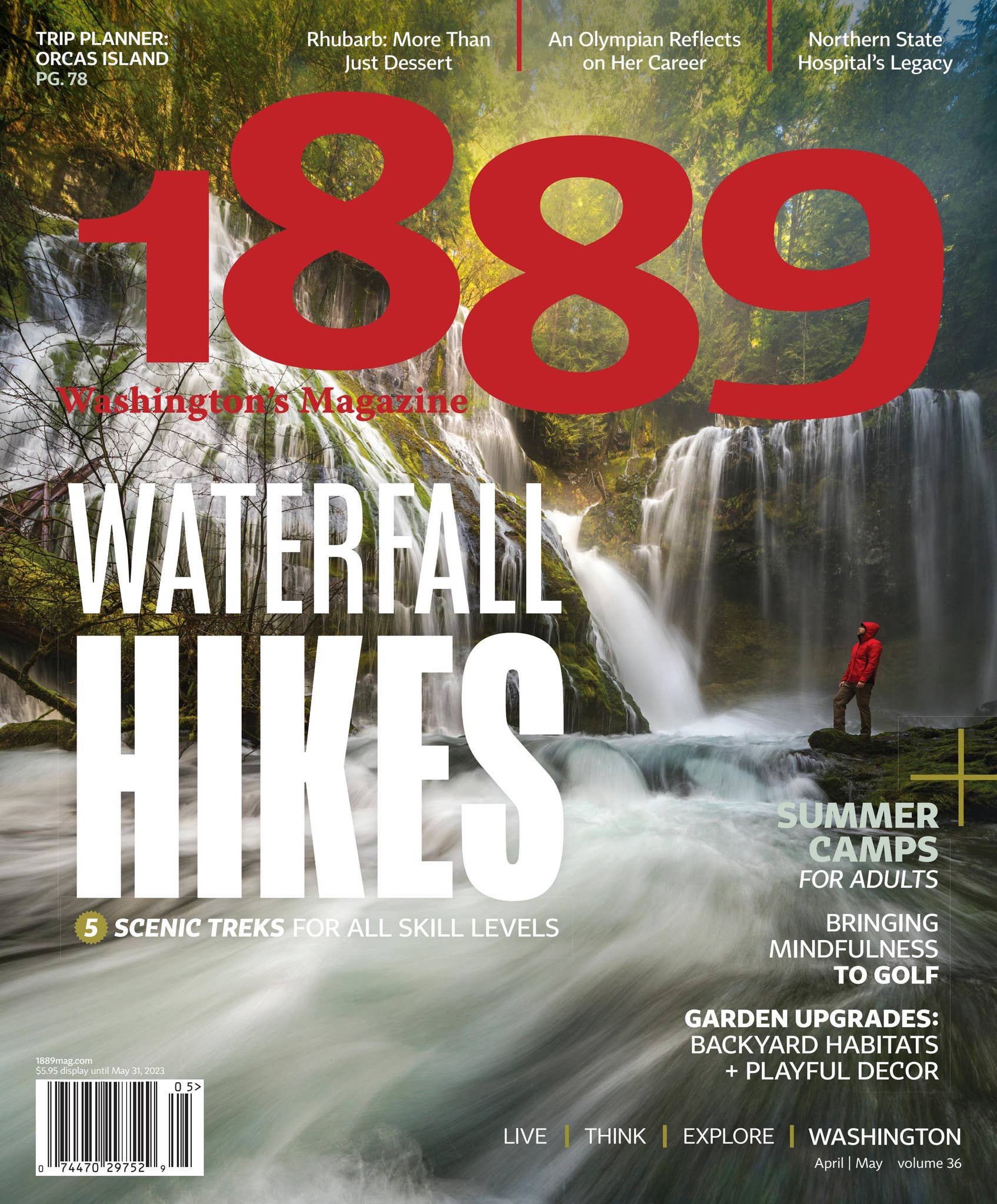 1889 Washington's Magazine + Special Inserts: Legends Casino; PNW Golf ...