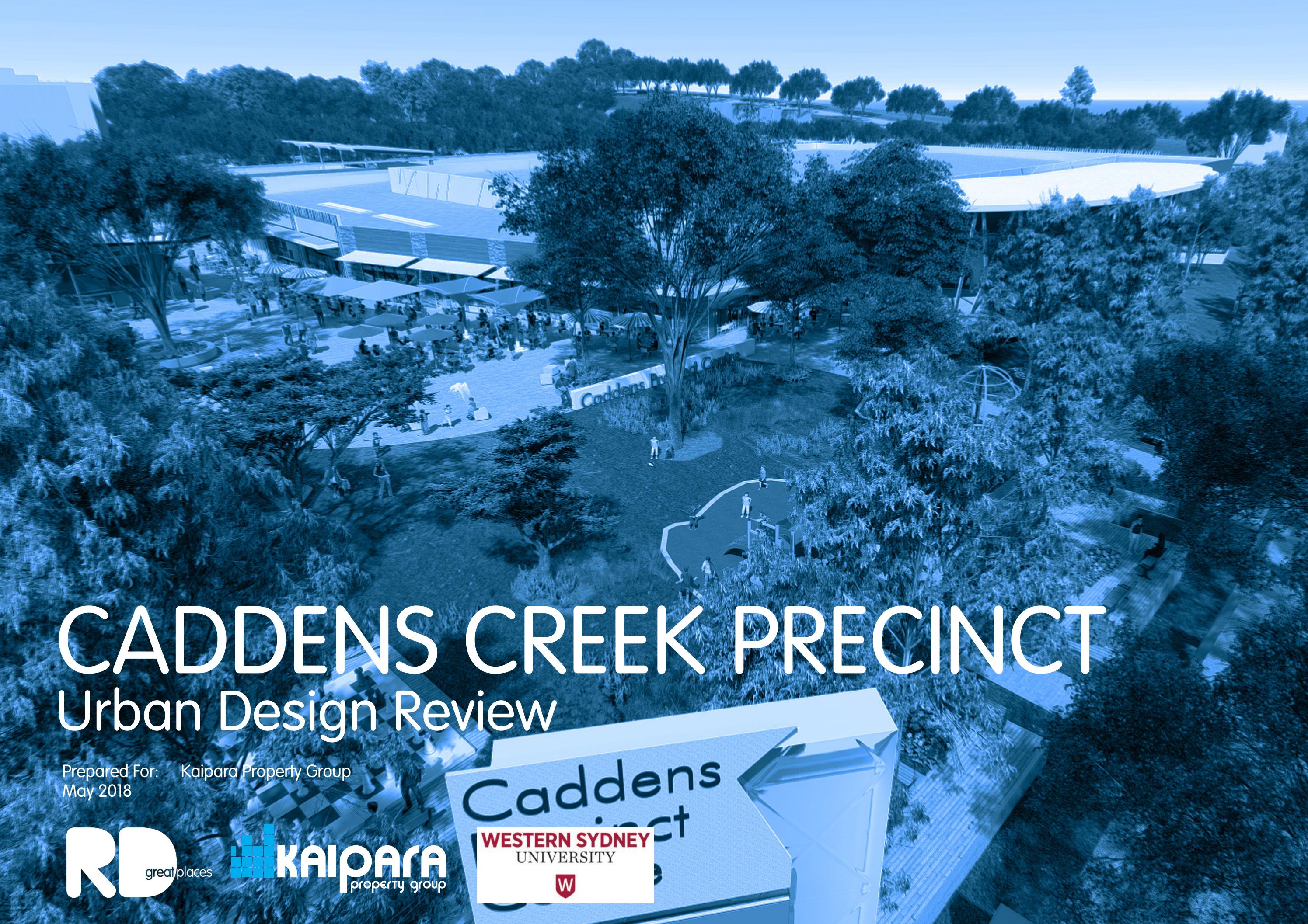 CADDENS CREEK PRECINCT by Hatch RobertsDay - Great Places - Issuu