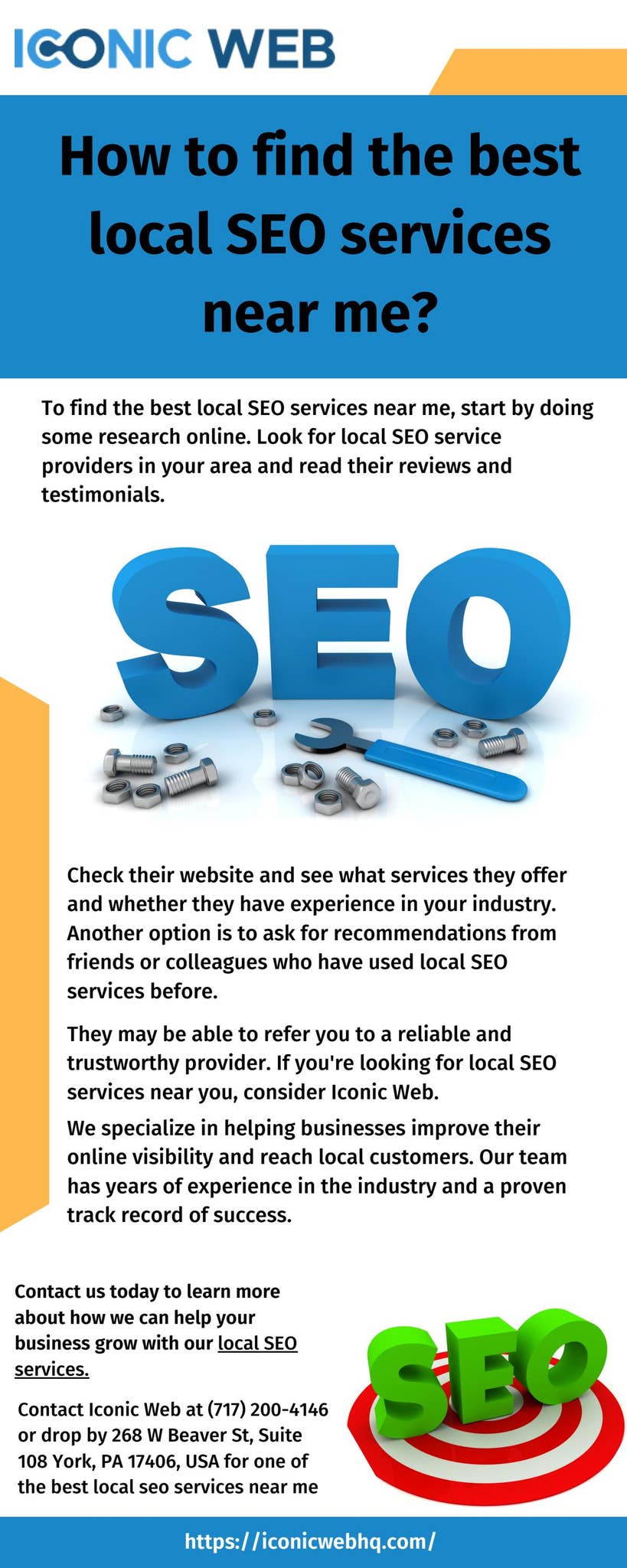How to find the best local SEO services near me? by iconicwebhq - Issuu